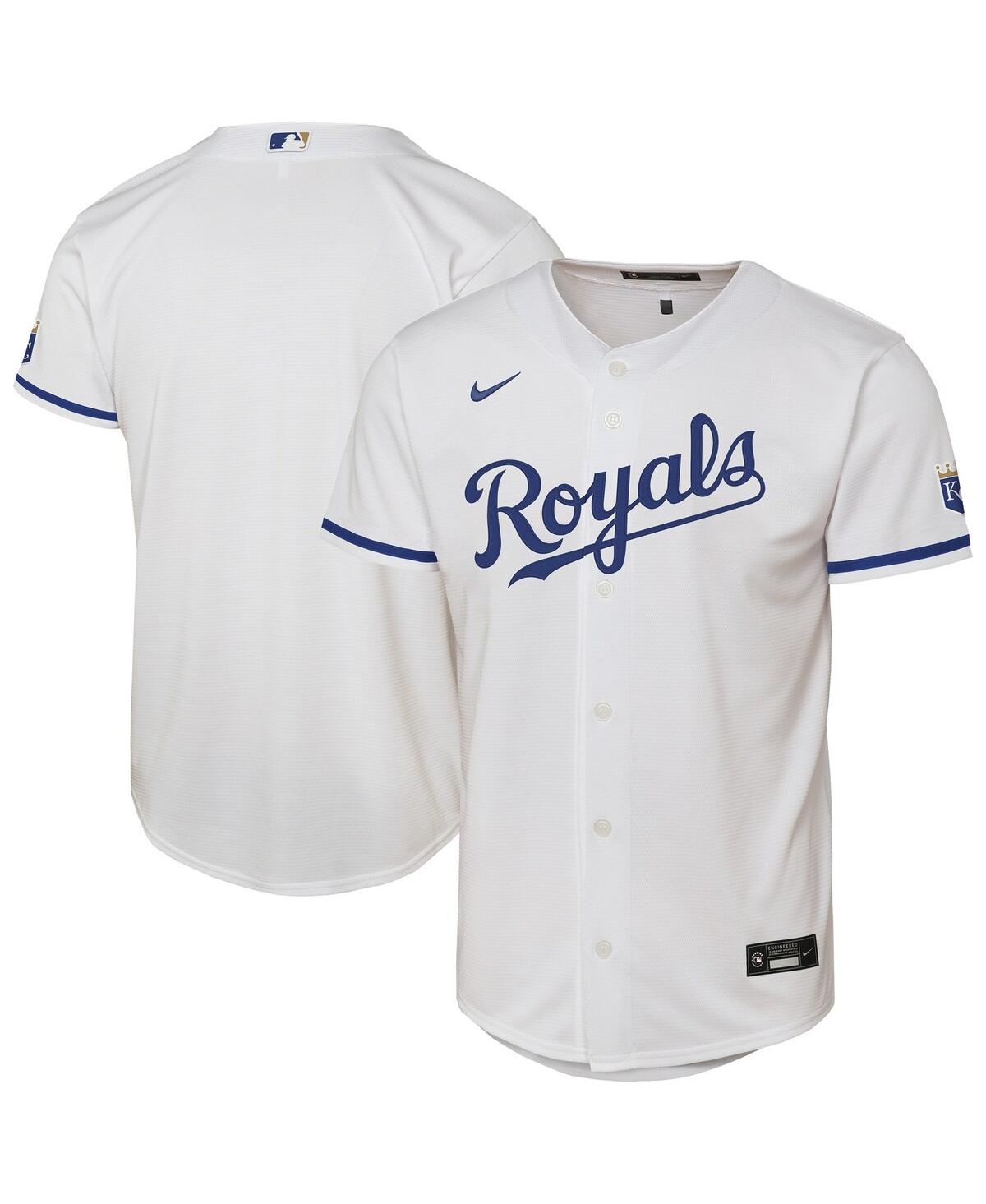 Click here for Nike Big Boys and Girls White Kansas City Royals H... prices