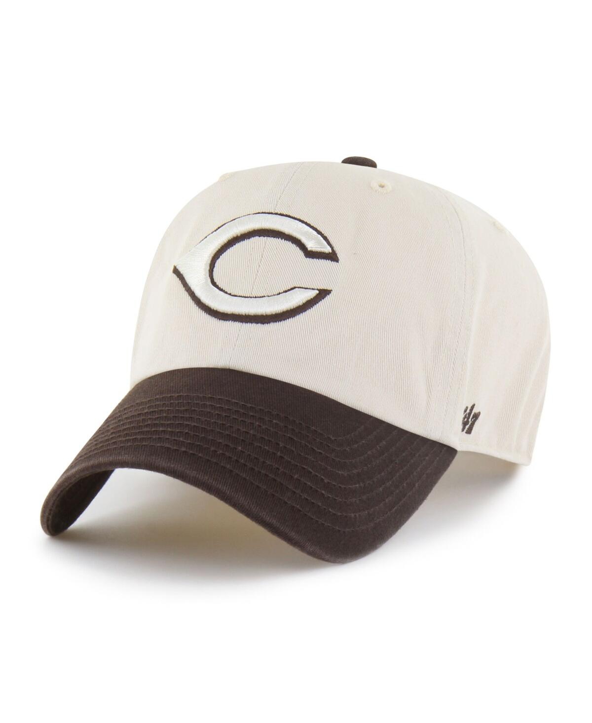 Click here for 47 Brand Mens Natural/Brown Cincinnati Reds Two-To... prices