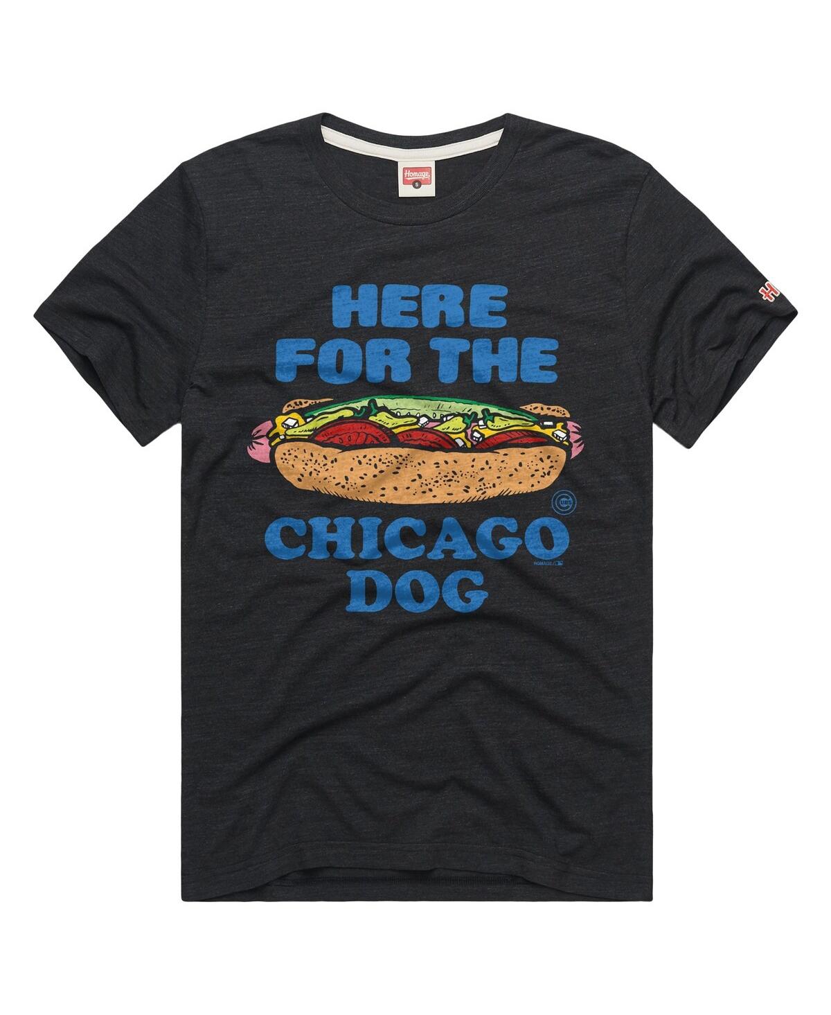 Click here for Homage Mens Charcoal Chicago Cubs Tri-Blend Hyperl... prices