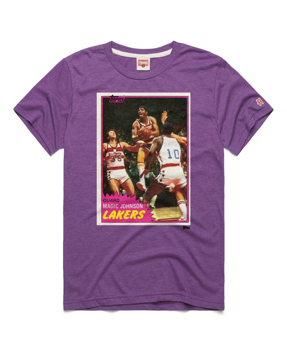 Click here for Homage Mens and Womens Magic Johnson Purple Los An... prices