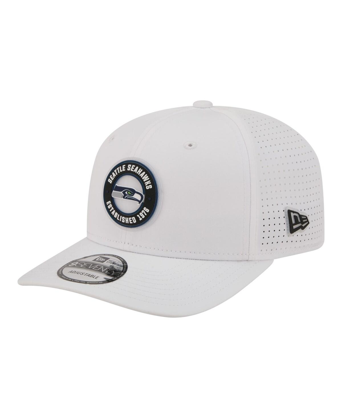 Click here for New Era Mens White Seattle Seahawks Coolera 9SEVEN... prices