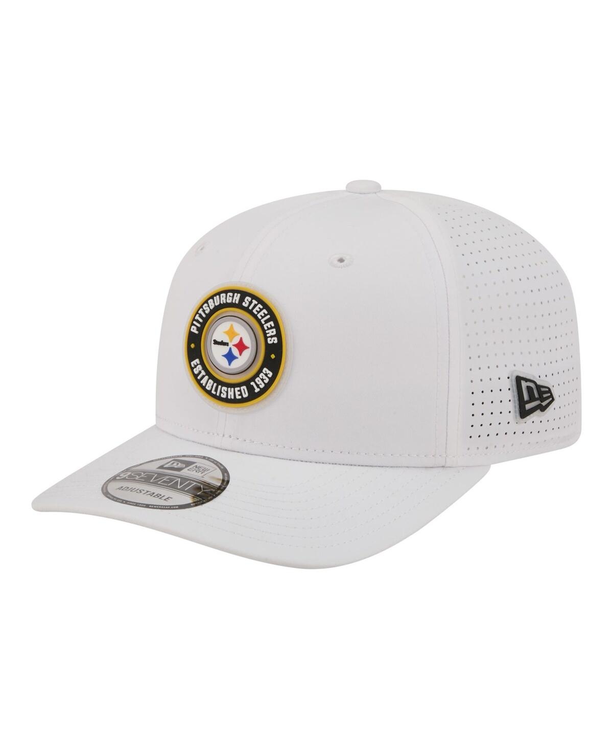Click here for New Era Mens White Pittsburgh Steelers Coolera 9SE... prices