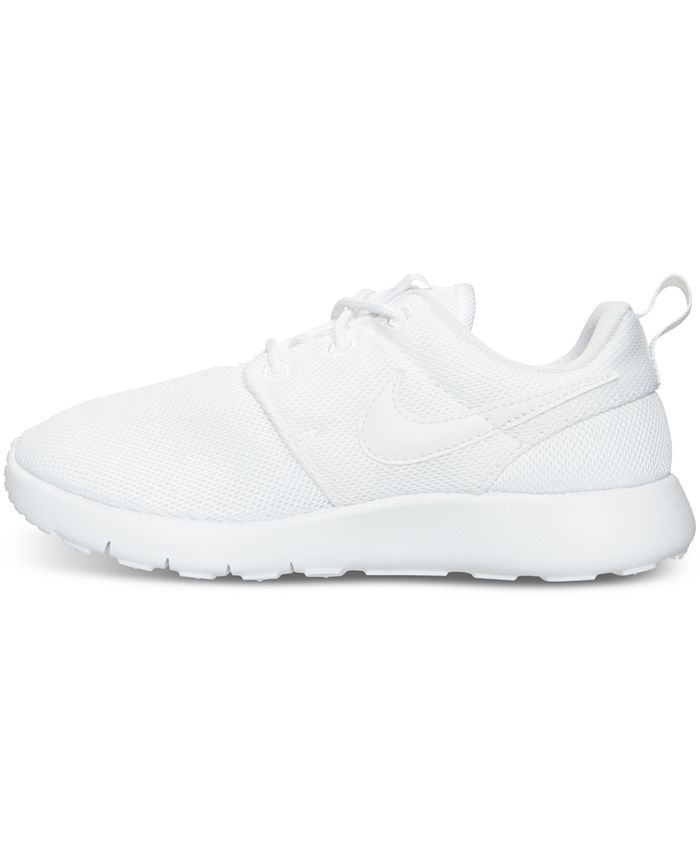 Nike Little Girls' Roshe One Casual Sneakers from Finish Line - Macy's