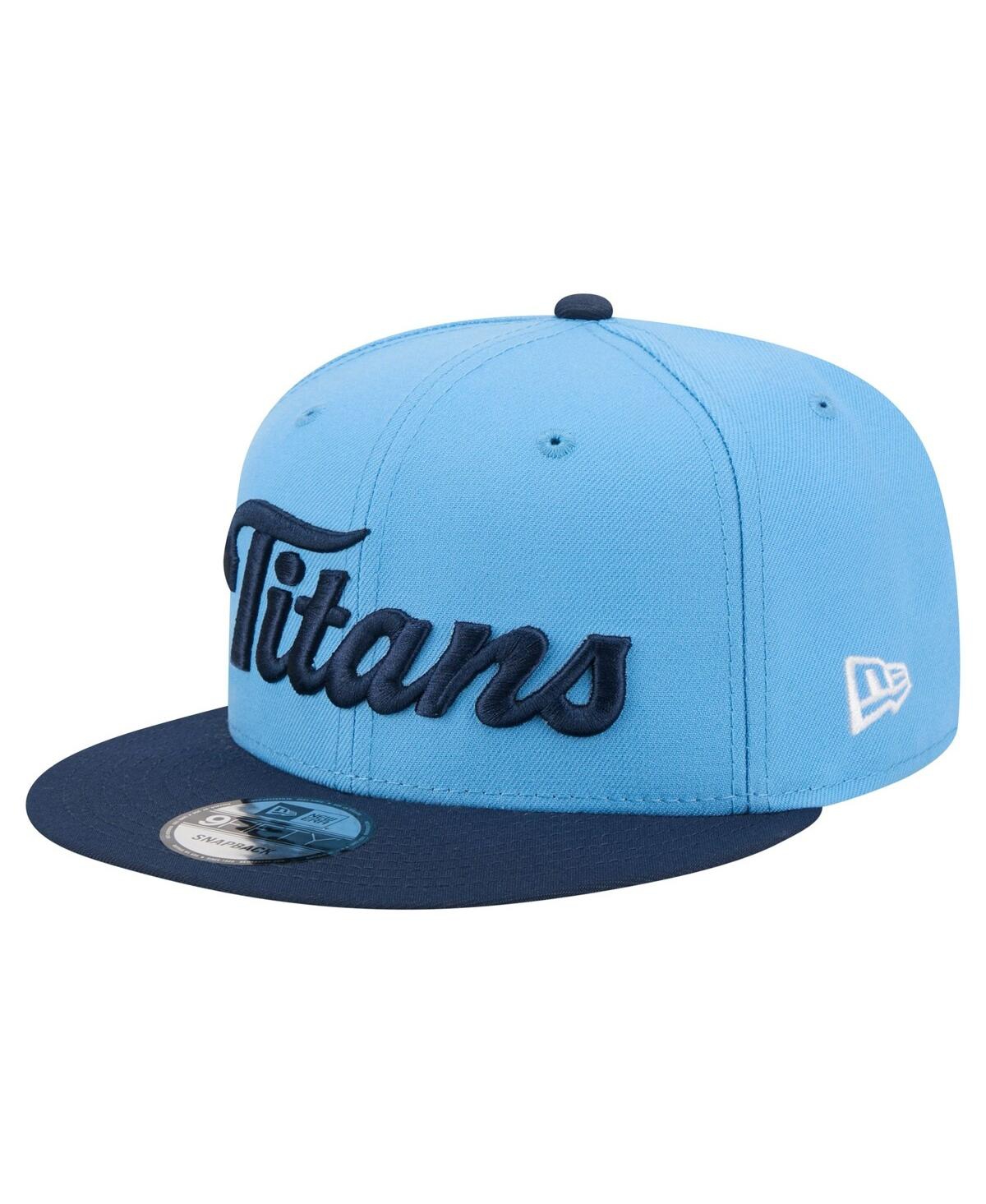 Click here for New Era Mens Light Blue/Navy Tennessee Titans Scri... prices