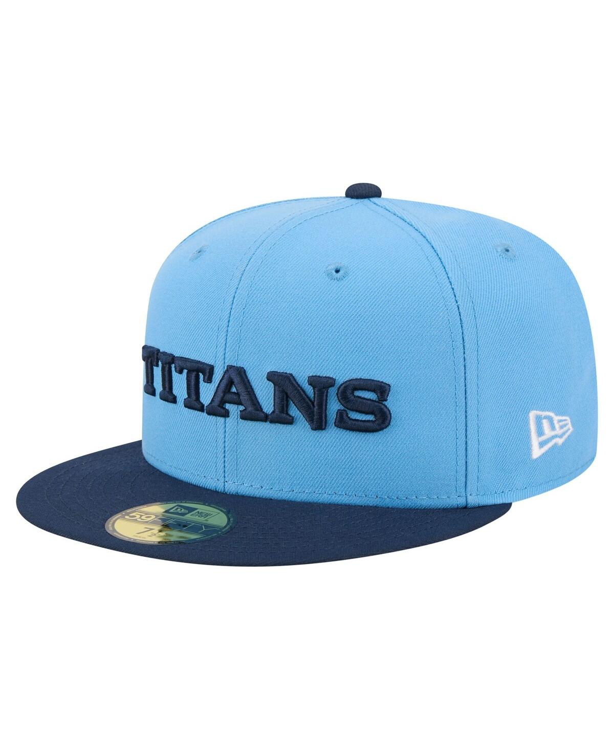 Click here for New Era Mens Light Blue/Navy Tennessee Titans Word... prices