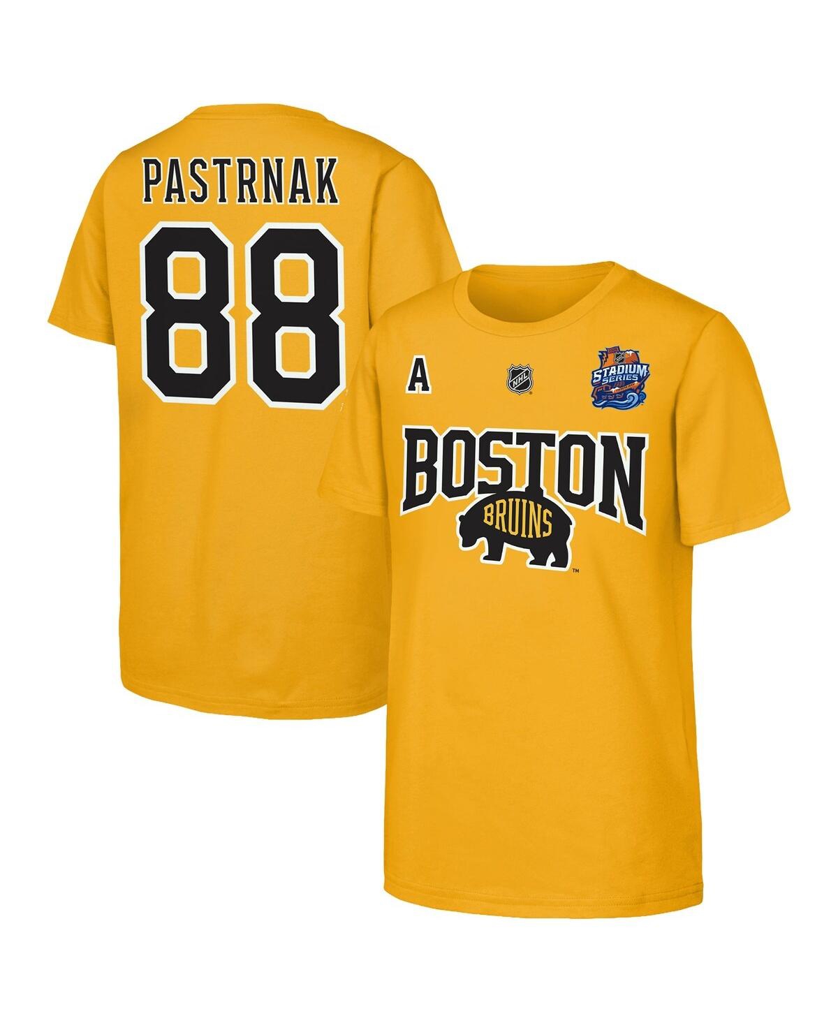 Click here for Fanatics Big Boys and Girls David Pastrnak Gold Bo... prices
