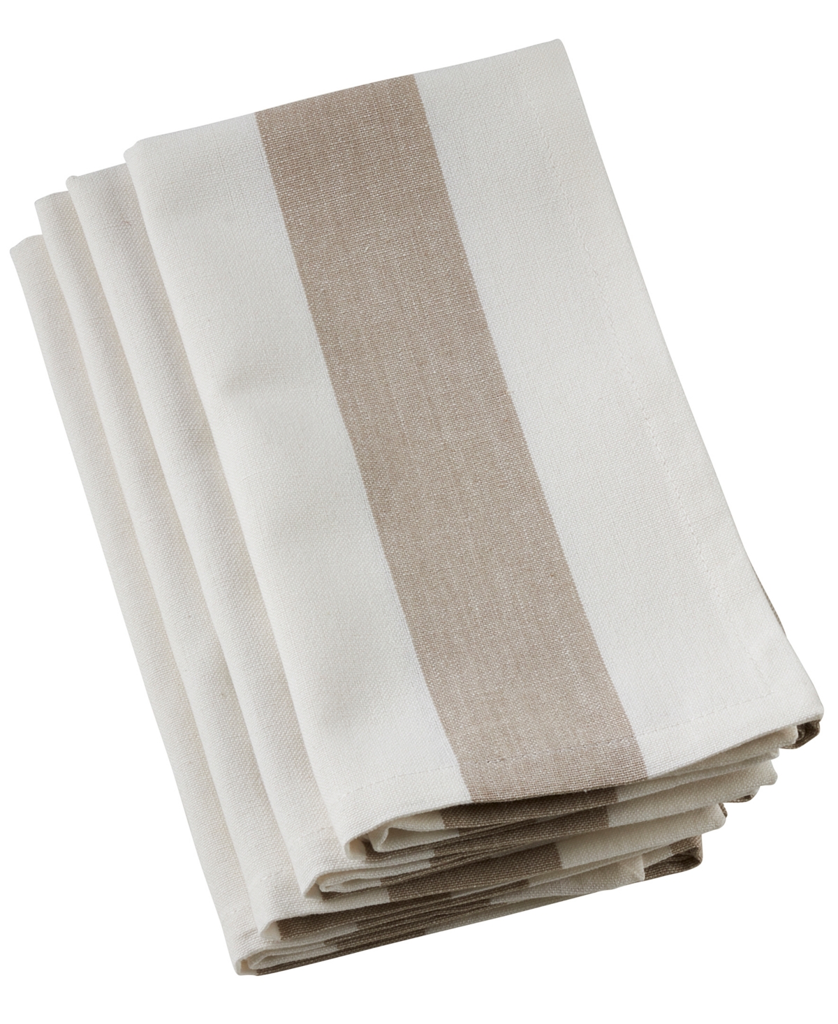 Click here for Saro Lifestyle Classic Striped Napkins  Set of 4 -... prices