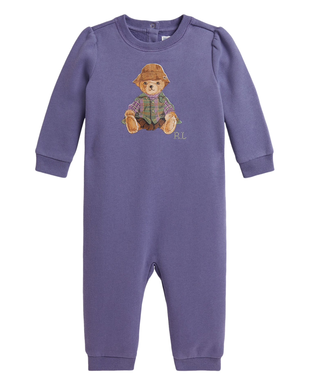 Click here for Polo Ralph Lauren Baby Girls Polo Bear Fleece Cove... prices
