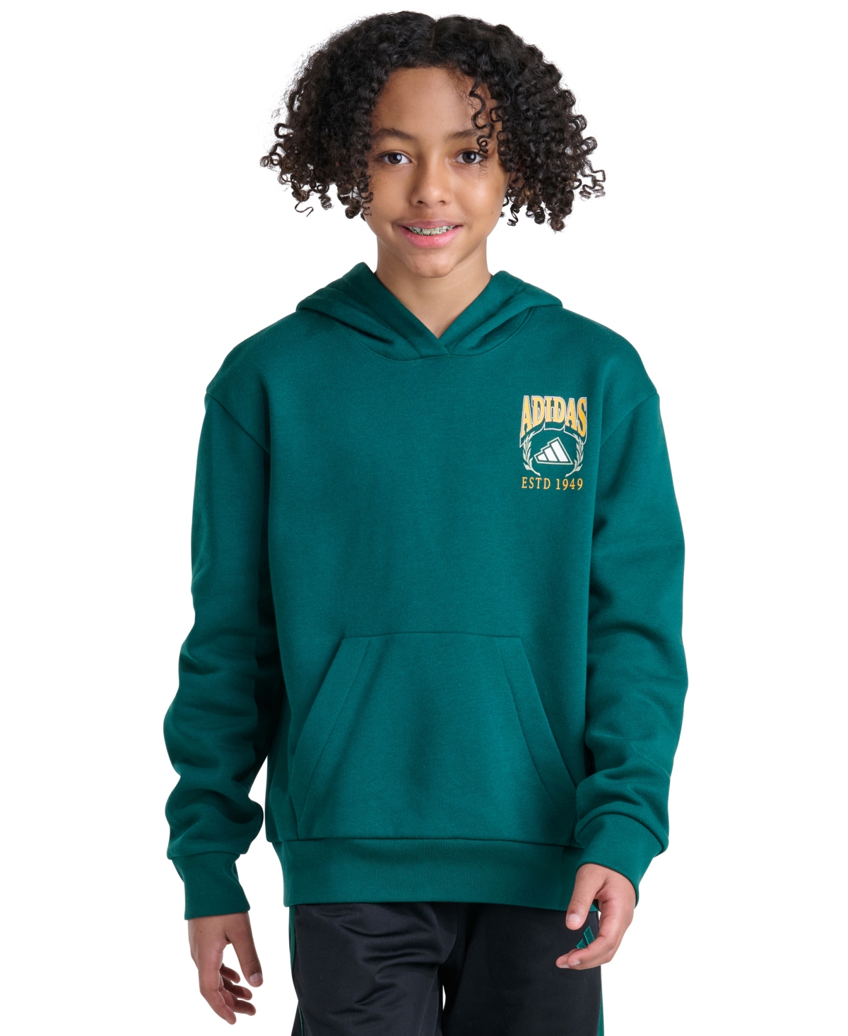 Click here for adidas Boys 8-20 Long-Sleeve Graphic Hoodie - Coll... prices