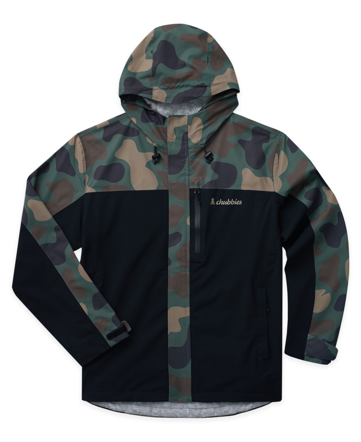 Click here for Chubbies Mens Shadowstorm Rain Jacket - Green prices