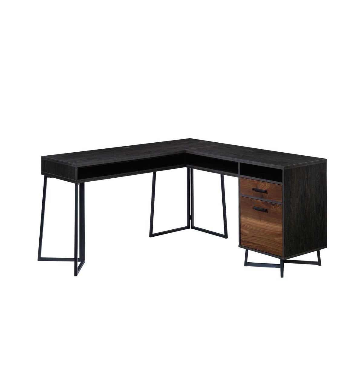 Click here for Sauder Canton Lane L Desk  Brew Oak finish - Brew... prices