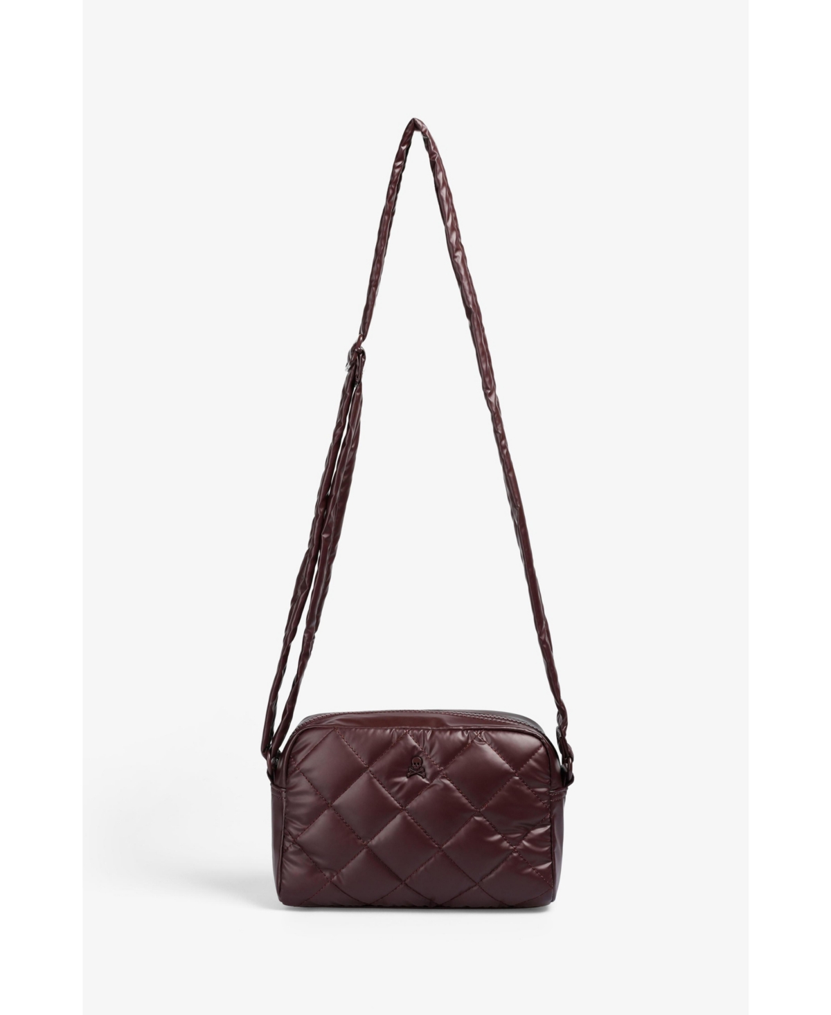 Click here for Scalpers Womens Nyquilted Fabric Bag - Open red prices