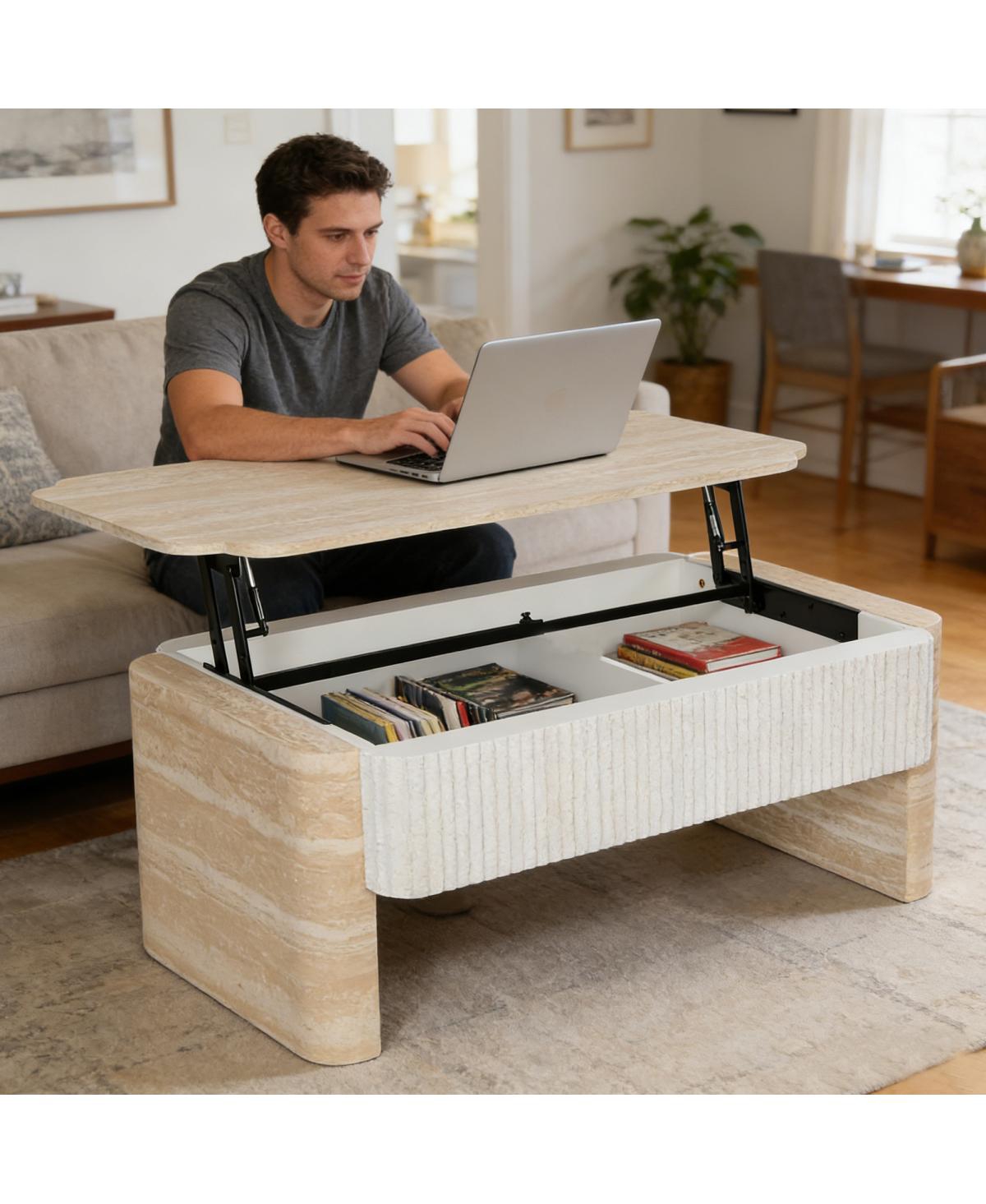 Click here for Streamdale Furniture Lift Top Coffee Table  Modern... prices