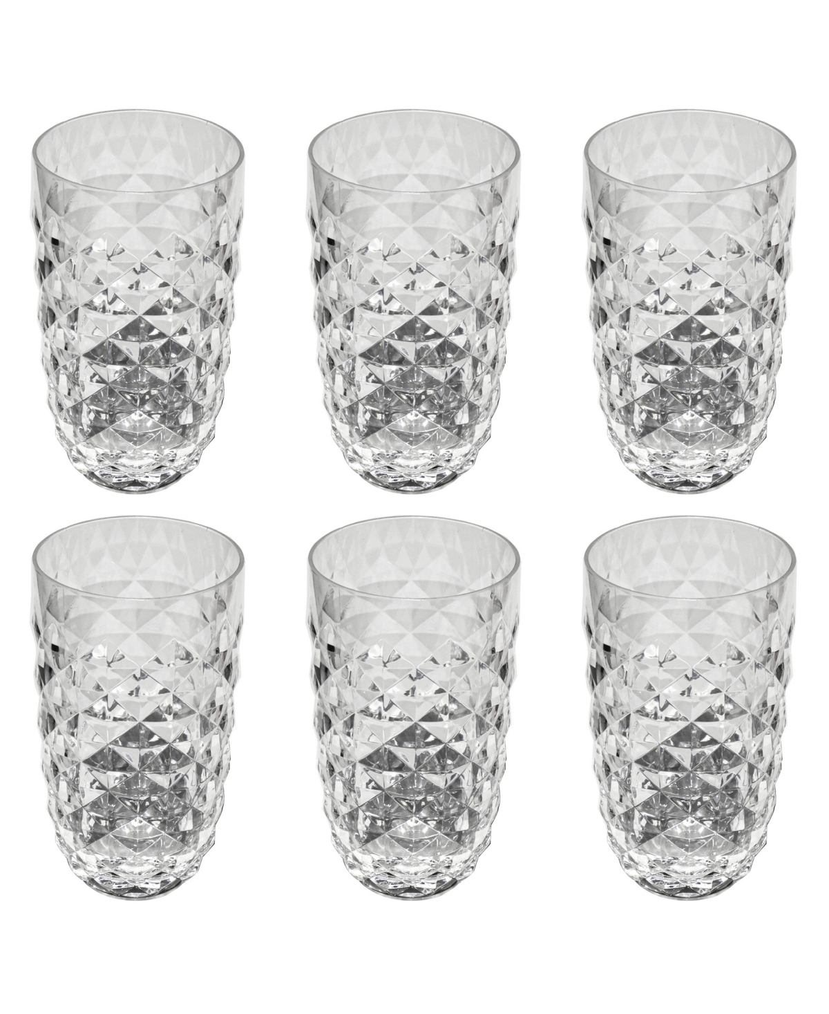 Click here for Abode Homewares Diamond Cut Acrylic Drinking Glass... prices