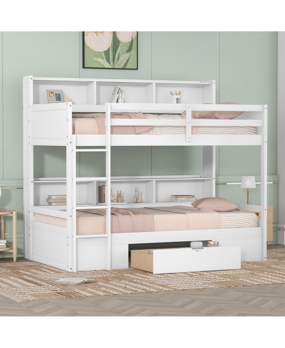 Click here for Streamdale Furniture Bunk Bed With Shelves and Sto... prices