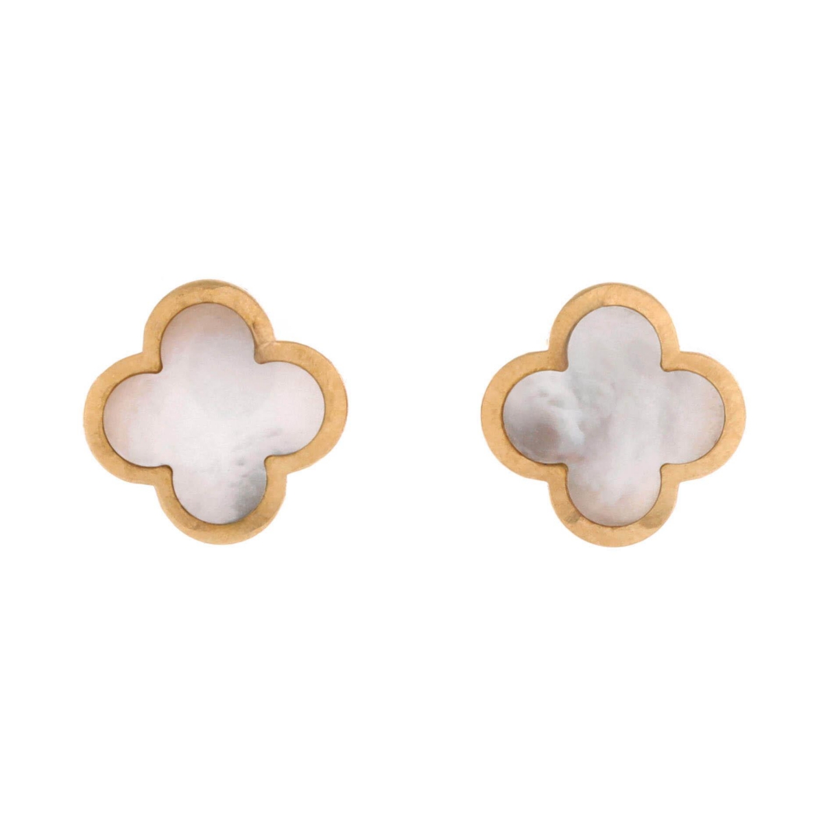 Click here for Pre-Owned Van Cleef & Arpels Pure Alhambra Stud Ea... prices