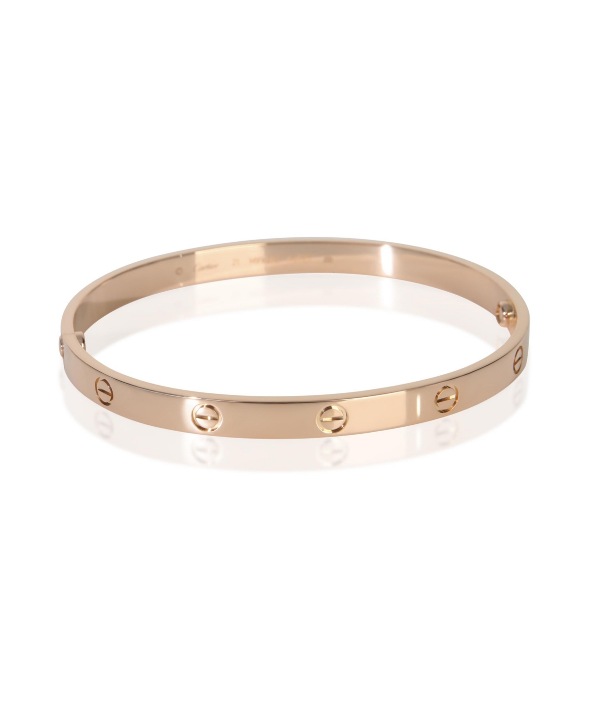 Click here for Pre-Owned Cartier Rose Gold Love Bracelet - Rose g... prices