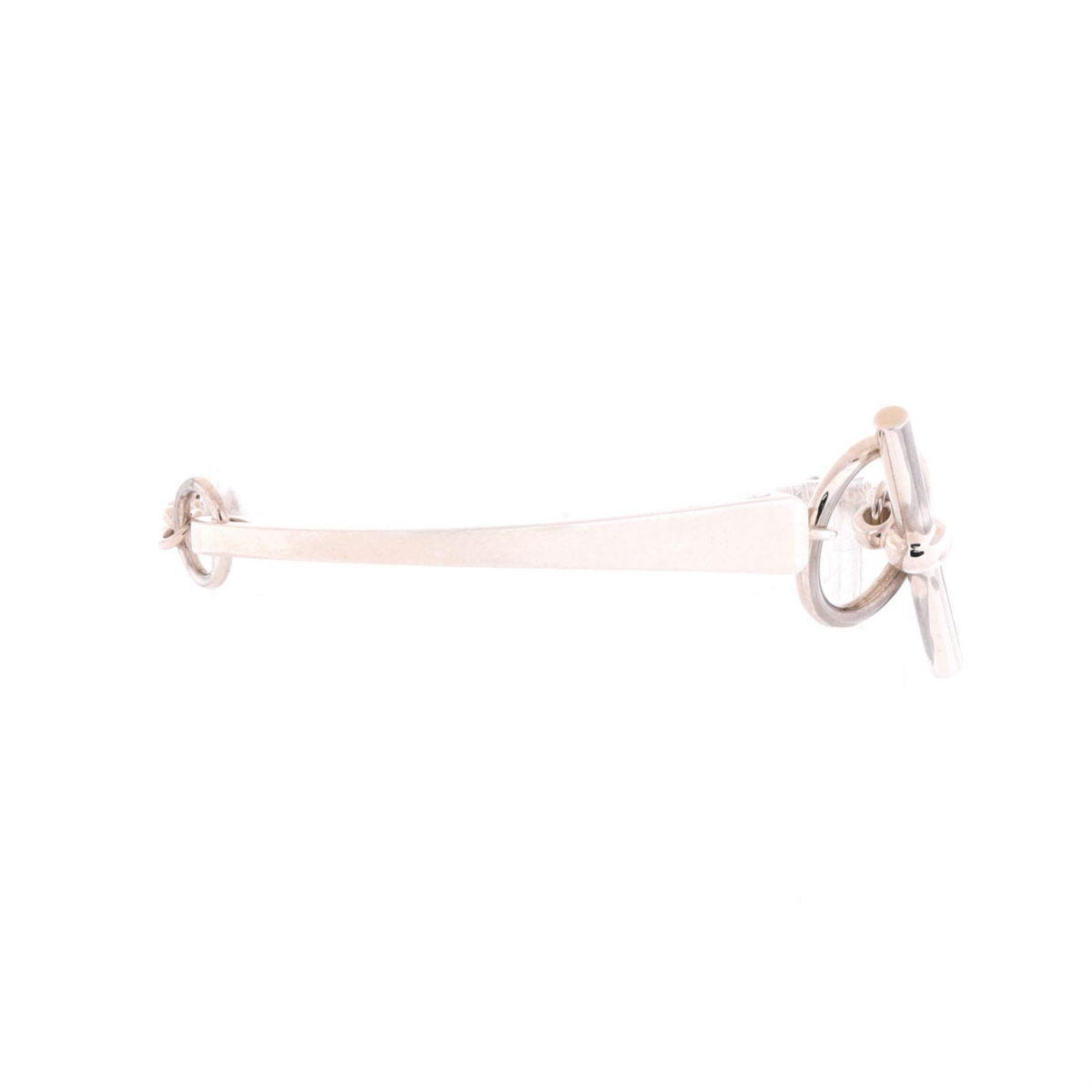 Click here for Pre-Owned HERMES Clou de Forge Chain Bracelet - St... prices