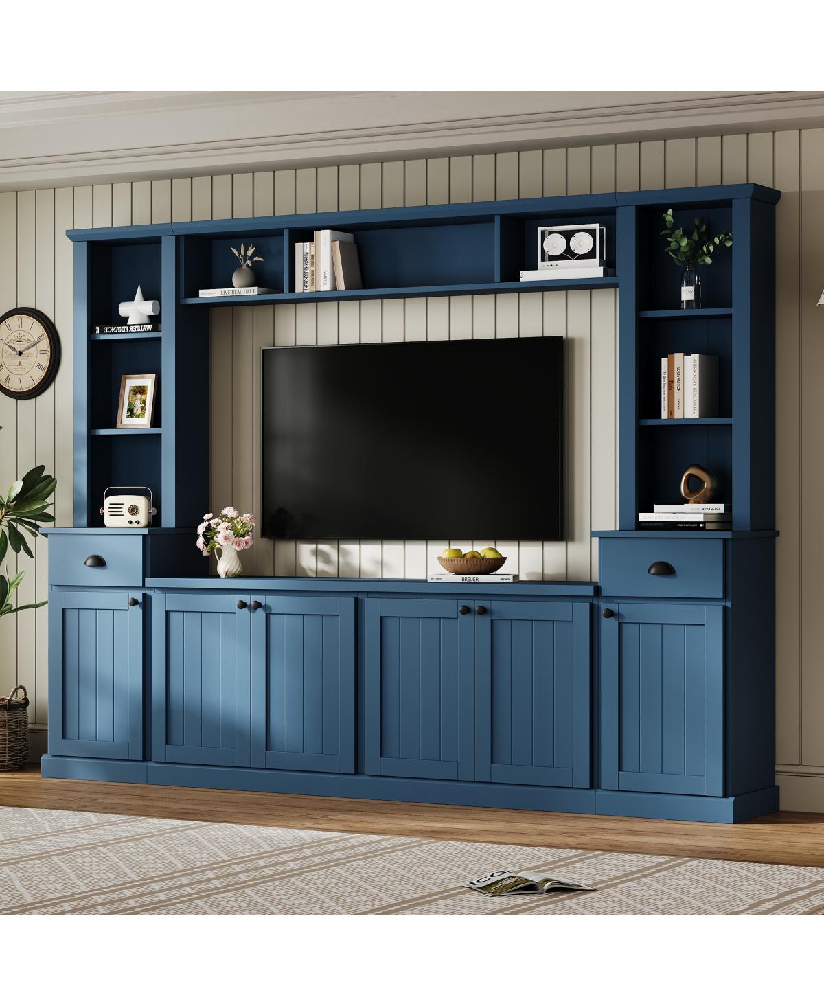 Click here for Streamdale Furniture Minimalist Tv Wall Unit and S... prices