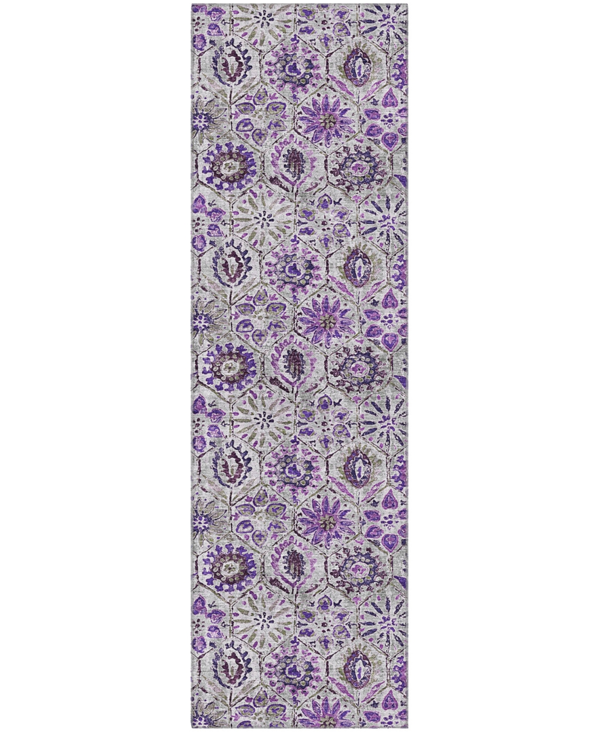 Click here for Addison Mayfield AMF1938 23x76 Runner - Purple prices