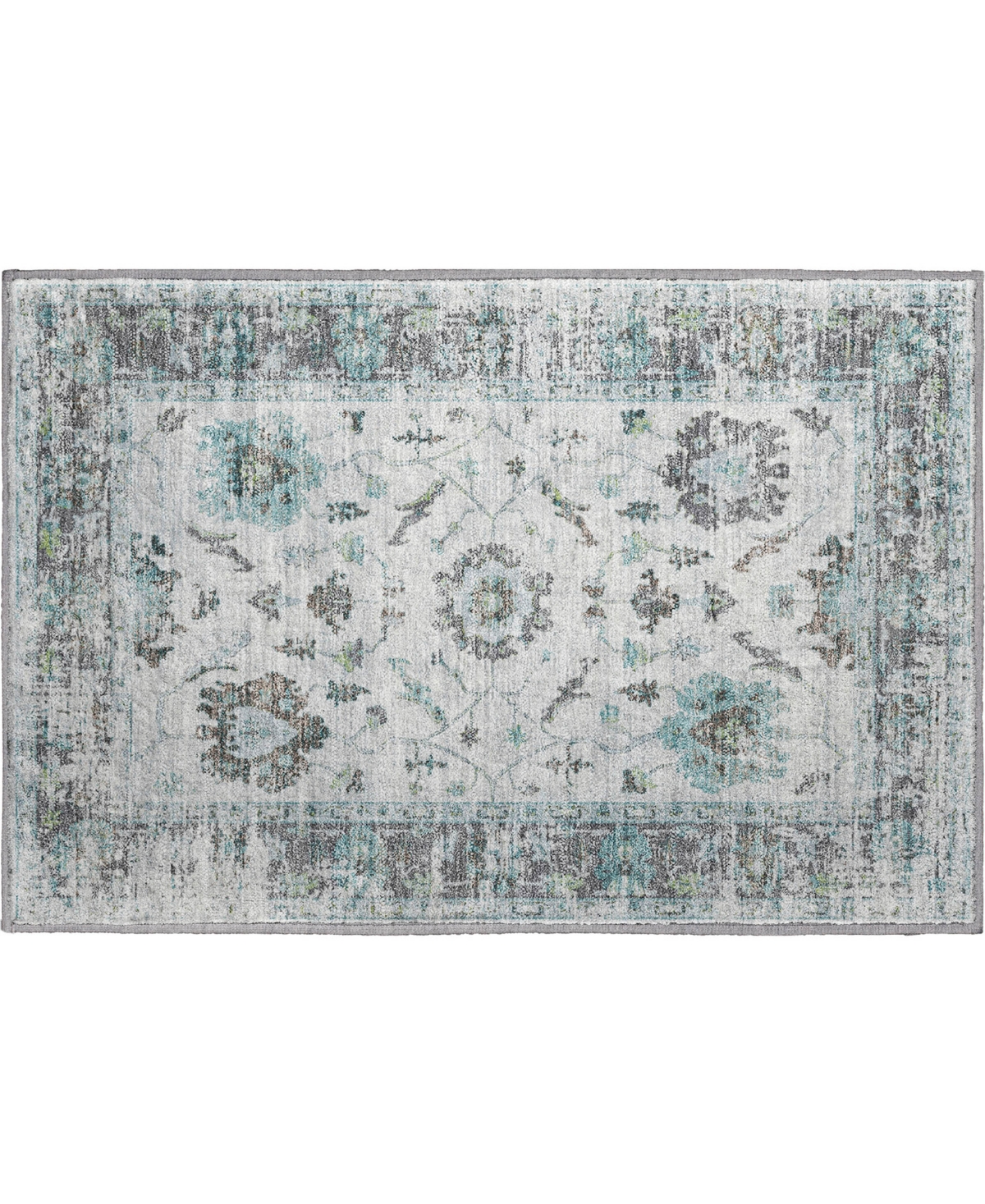 Click here for Addison Mayfield AMF1976 18x26 Area Rug - Teal prices