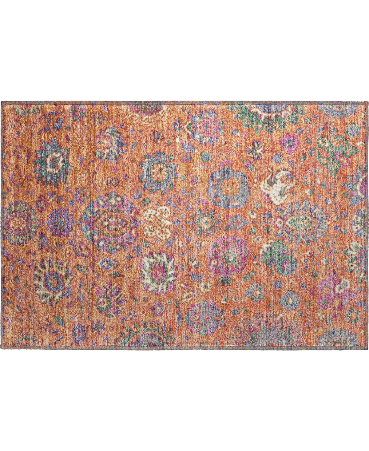 Click here for Addison Mayfield AMF2013 18x26 Area Rug - Orange prices