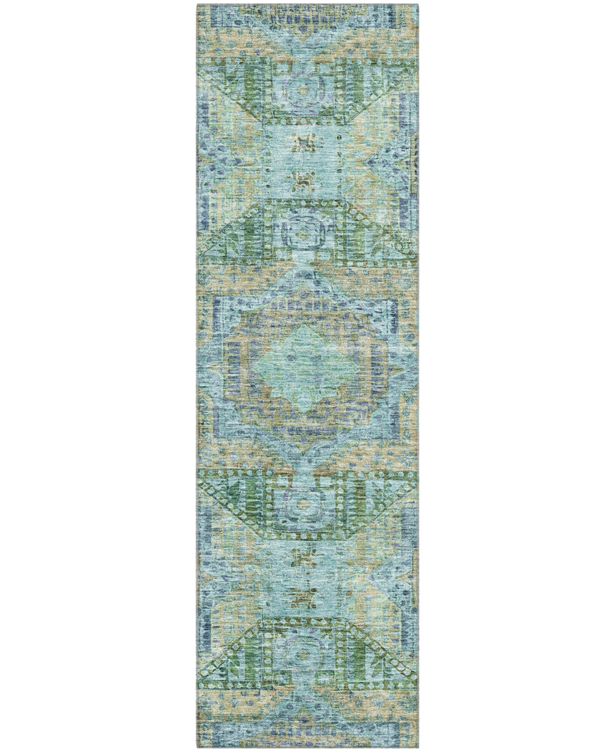 Click here for Addison Mayfield AMF1929 23x76 Runner - Green prices