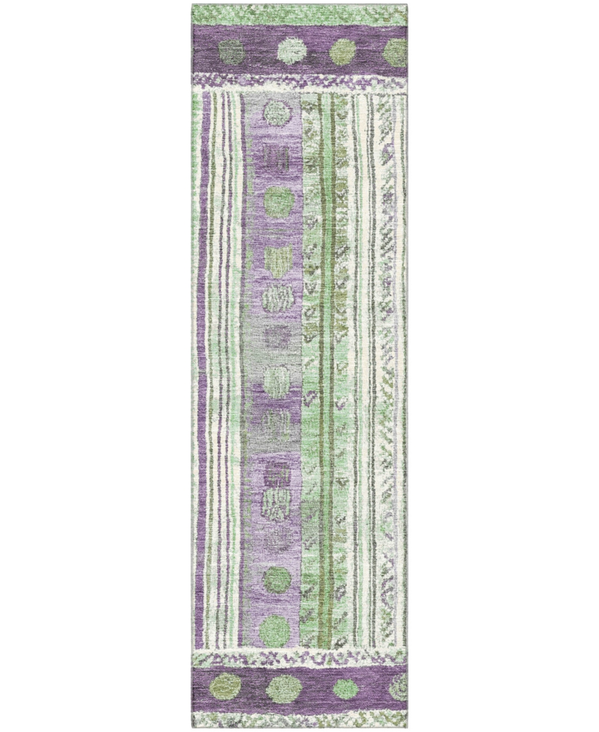 Click here for Addison Mayfield AMF1963 23x76 Runner - Purple prices