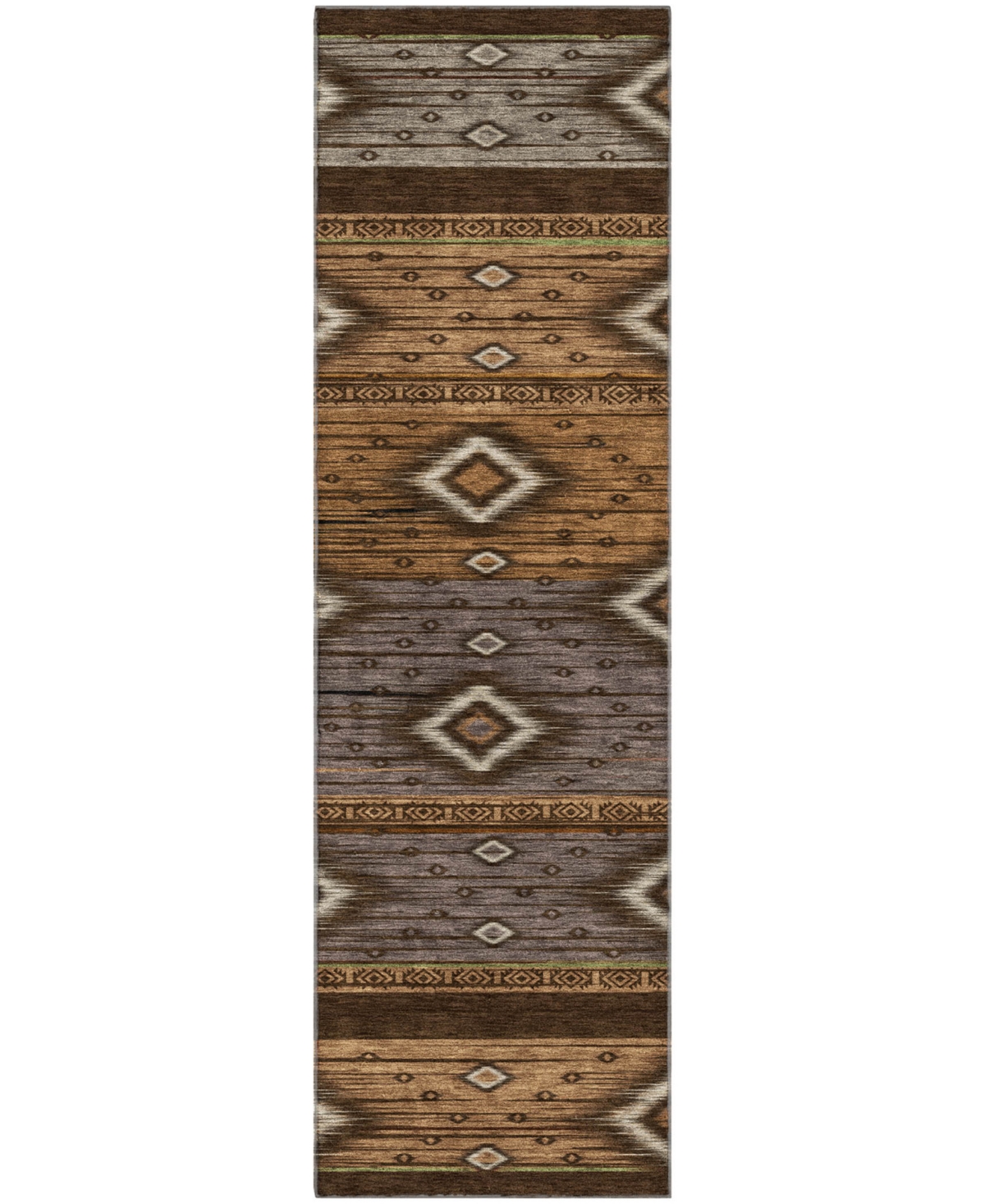 Click here for Addison Mayfield AMF1943 23x76 Runner - Chocolate prices