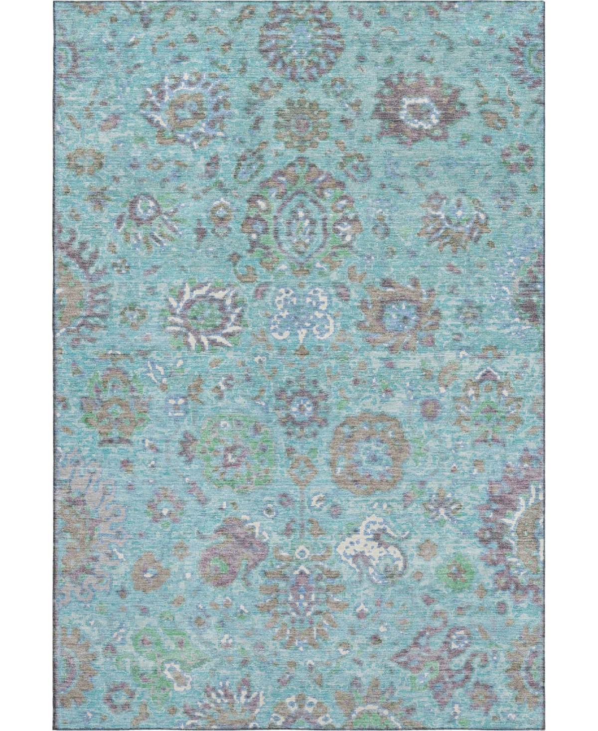 Click here for Addison Mayfield AMF2013 3x5 Area Rug - Teal prices
