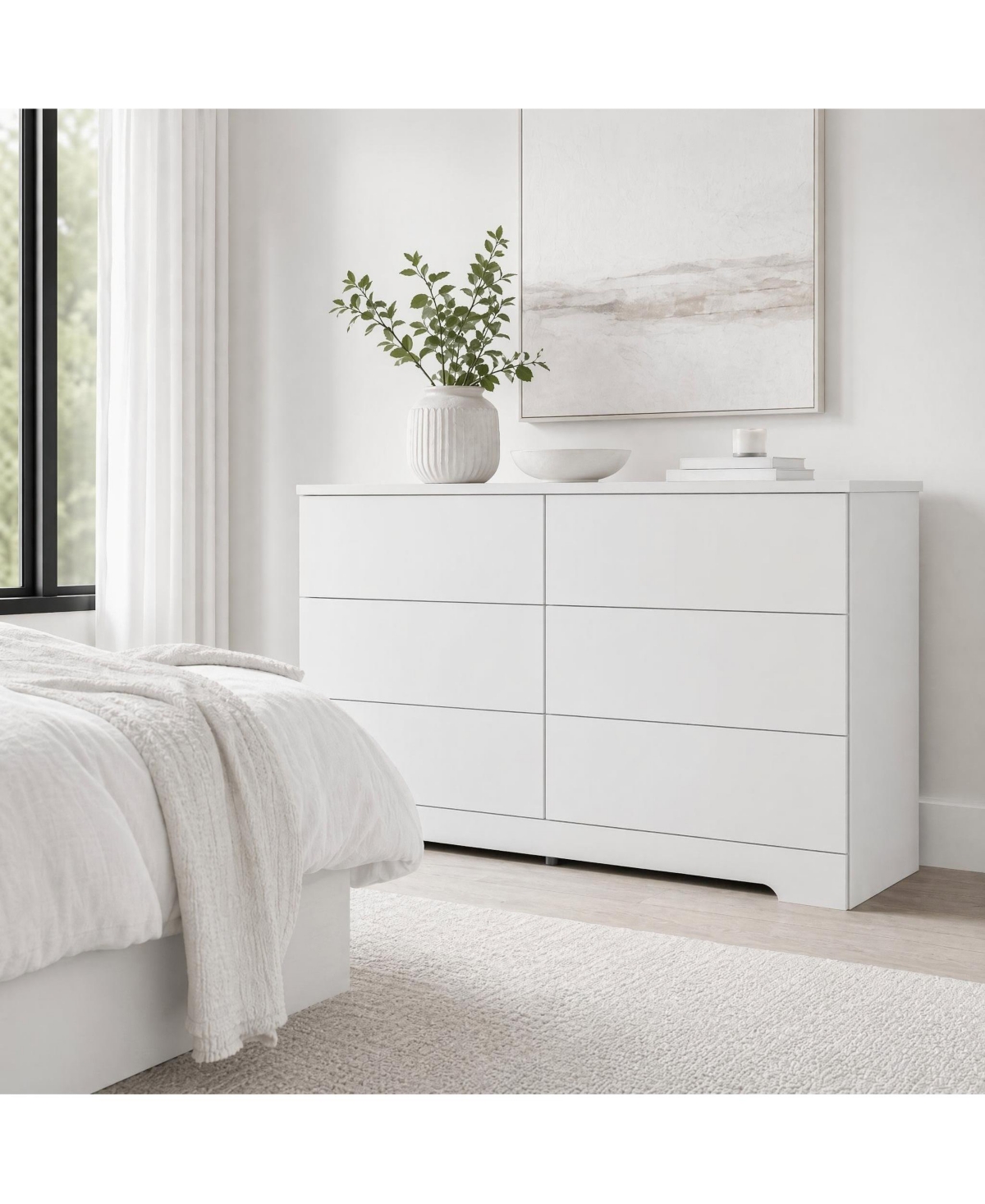 Click here for homfan 5-Drawer 47-Inch Tall Modern Dresser with M... prices