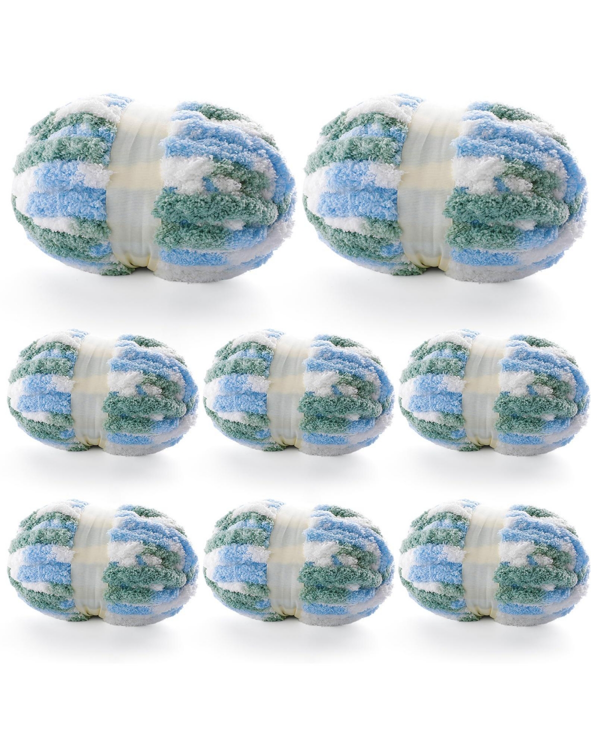 Click here for Gnuadz Chenille Chunky Yarn for Hand Knitting Croc... prices