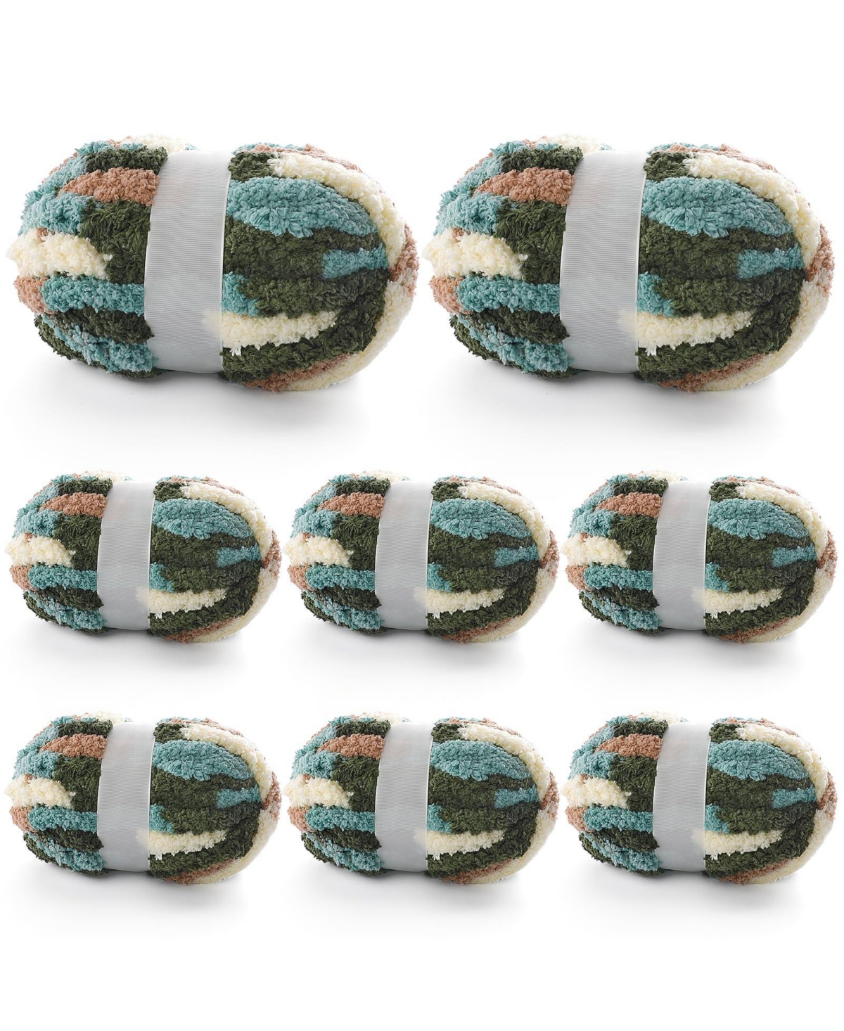 Click here for Gnuadz Chenille Chunky Yarn for Hand Knitting Croc... prices