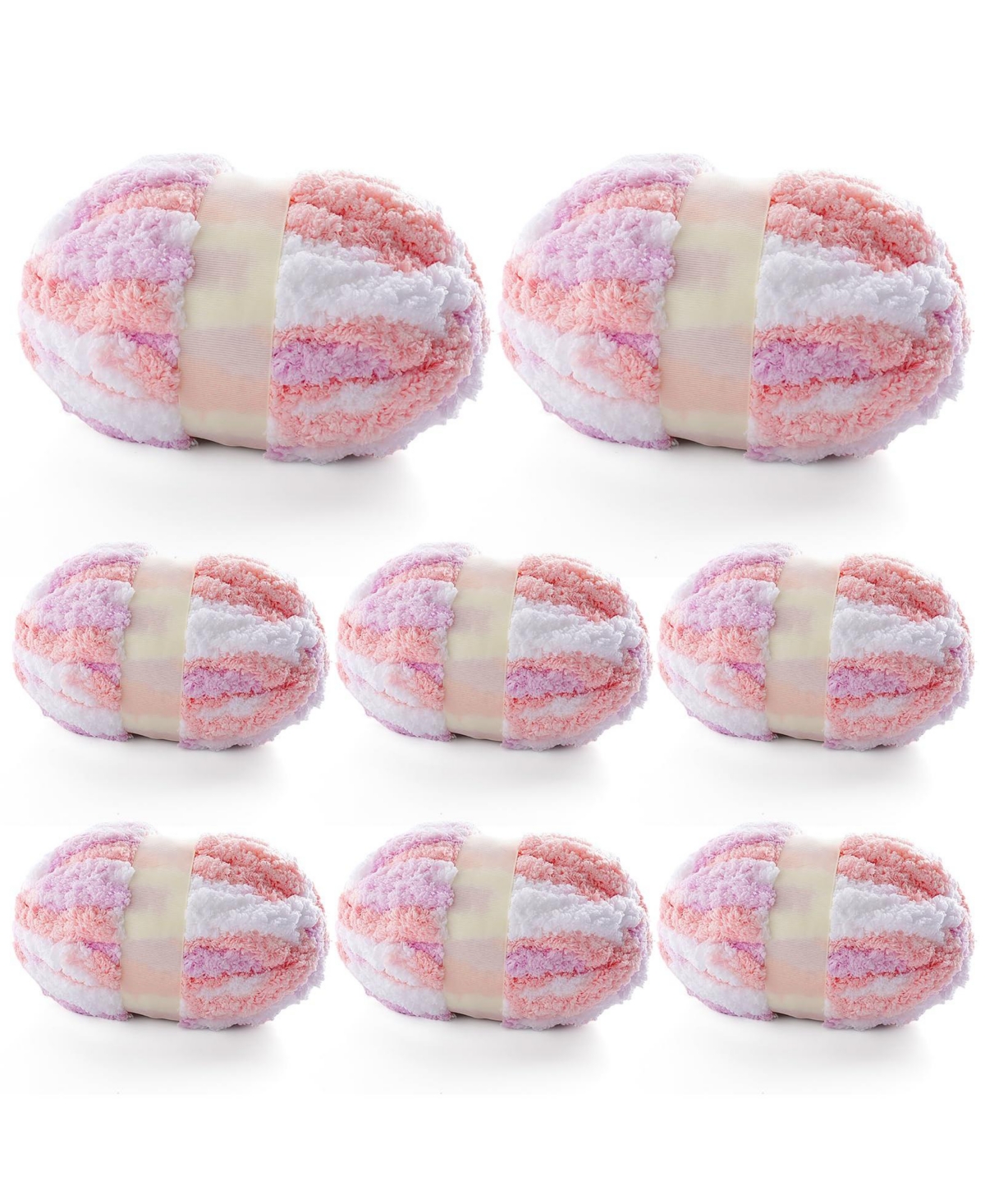 Click here for Gnuadz Chenille Chunky Yarn for Hand Knitting Croc... prices