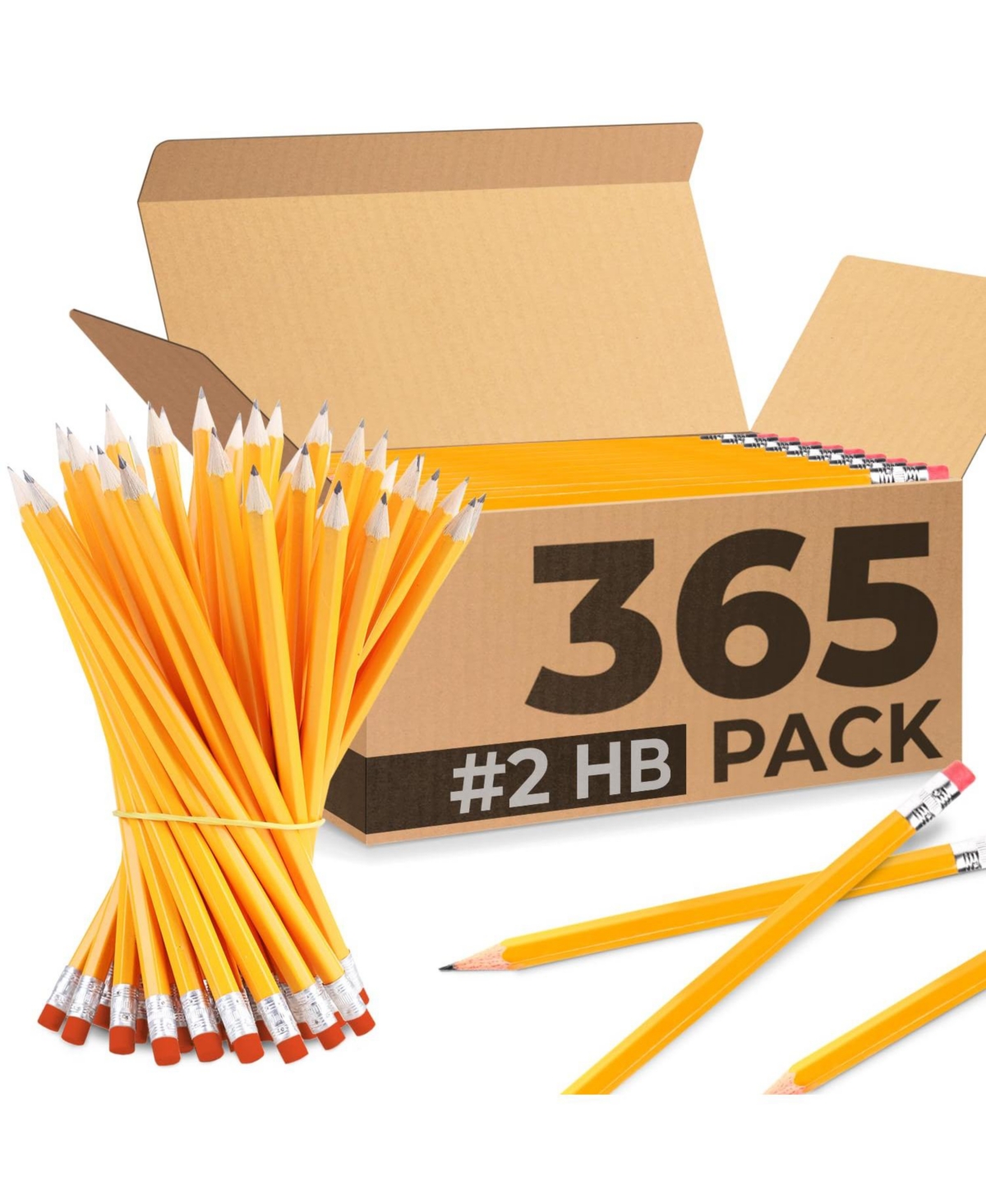 Click here for Gnuadz Pencils Bulk Pre Sharpened 2 Set Easy Grip... prices