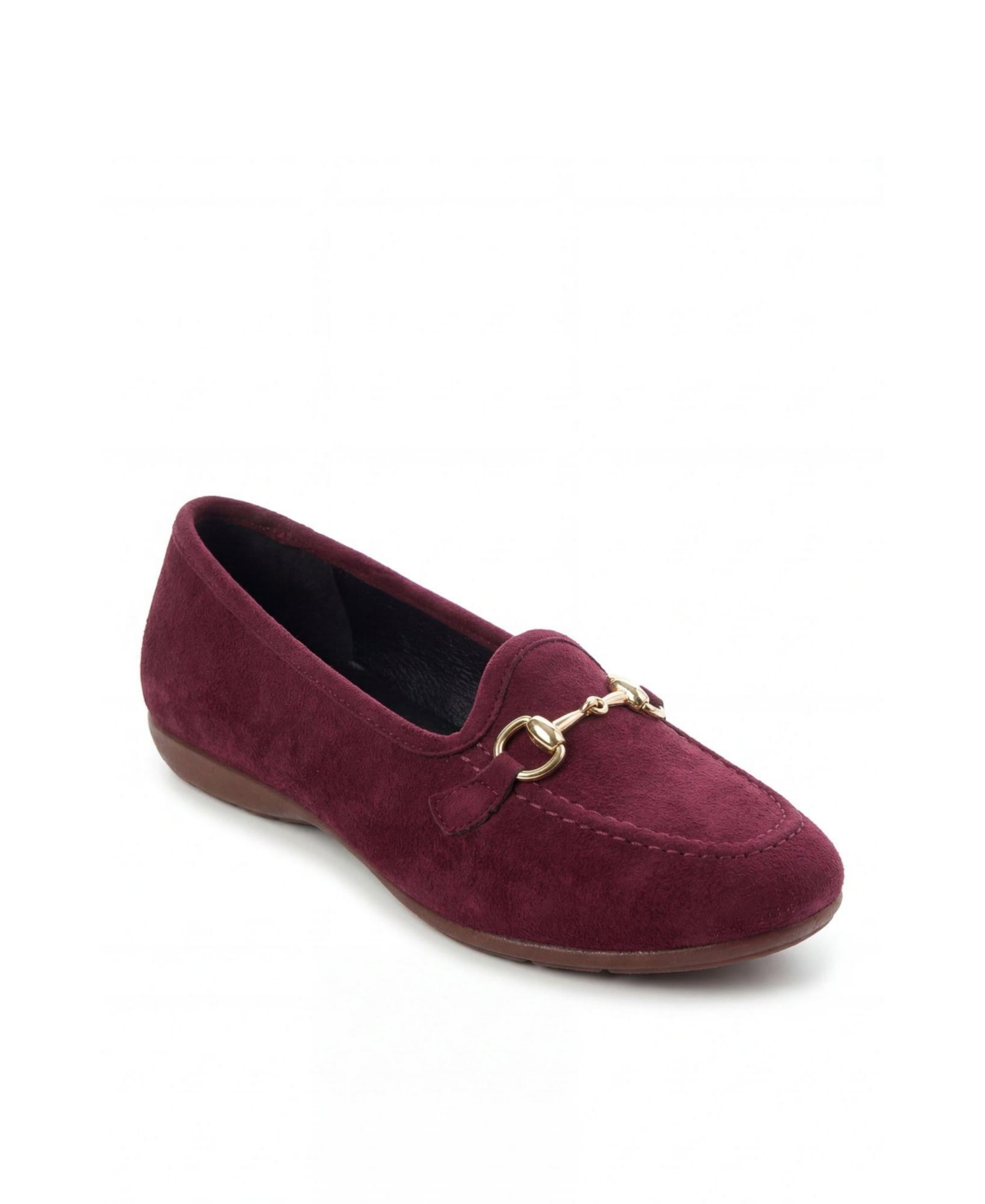 Click here for Menina Step Womens Royal Suede Buckle Slipper - Bu... prices