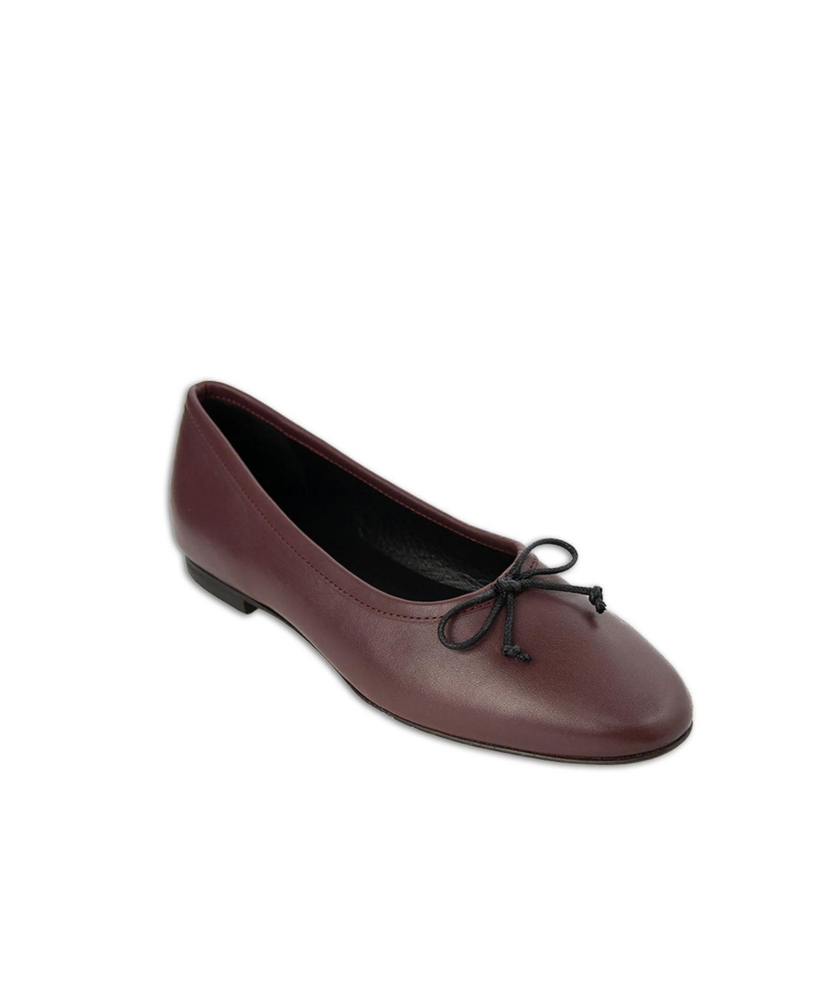 Click here for Menina Step Womens Amelie Leather Ballet Flat - Wi... prices