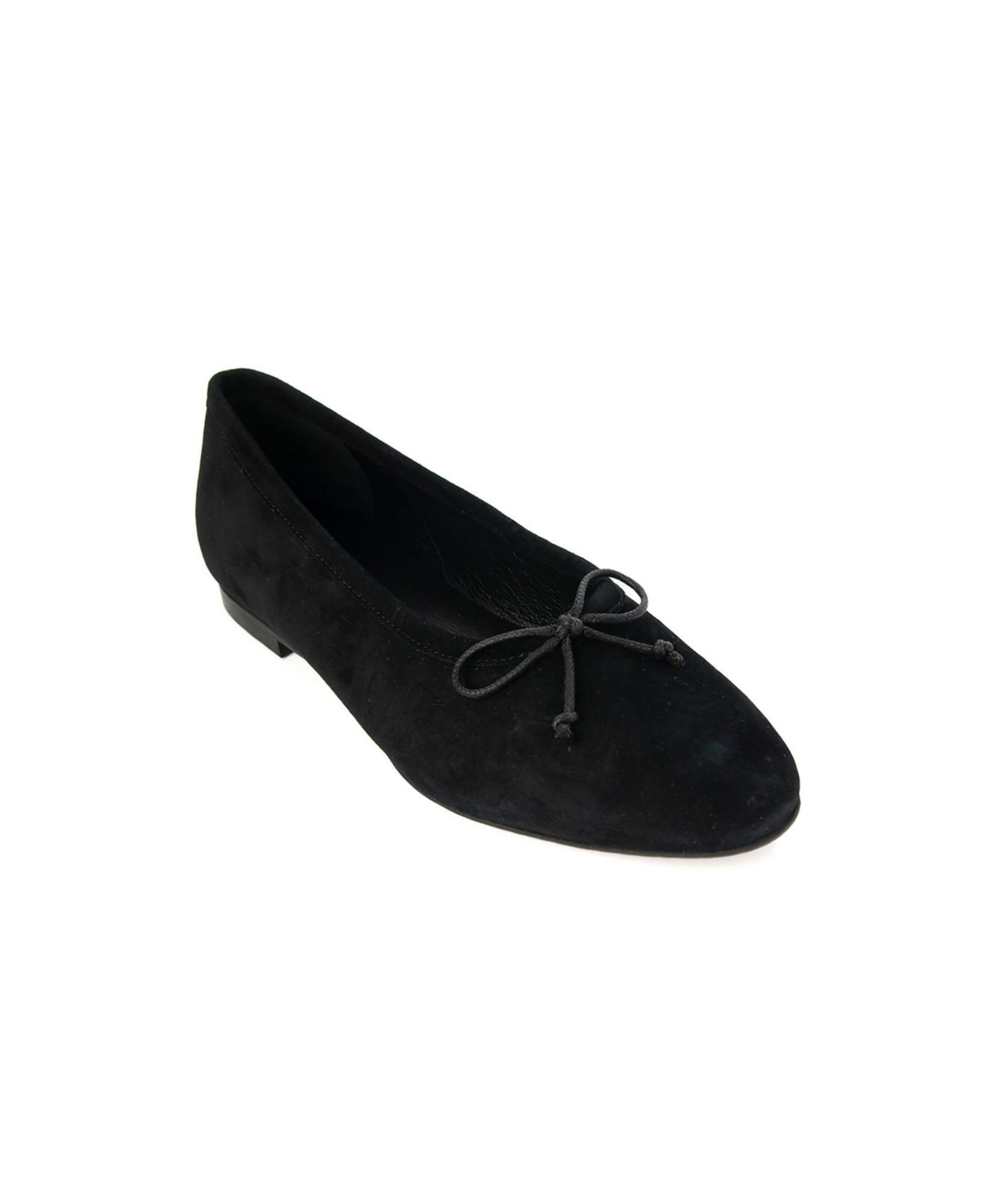 Click here for Menina Step Womens Amelie Leather Ballet Flat - Bl... prices