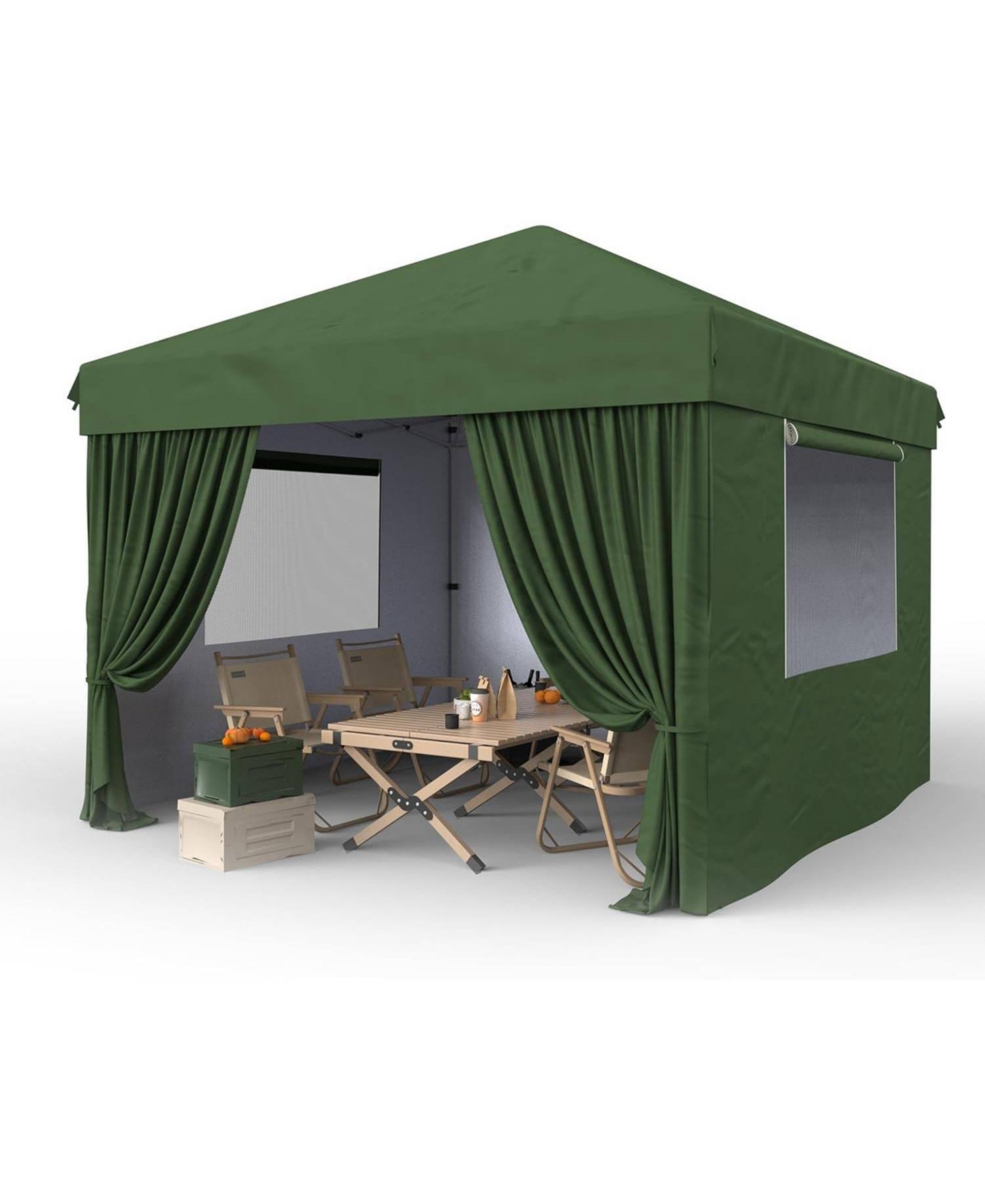 Click here for gaomon Outdoor 4-Sidewall Pop Up Canopy Tent for P... prices