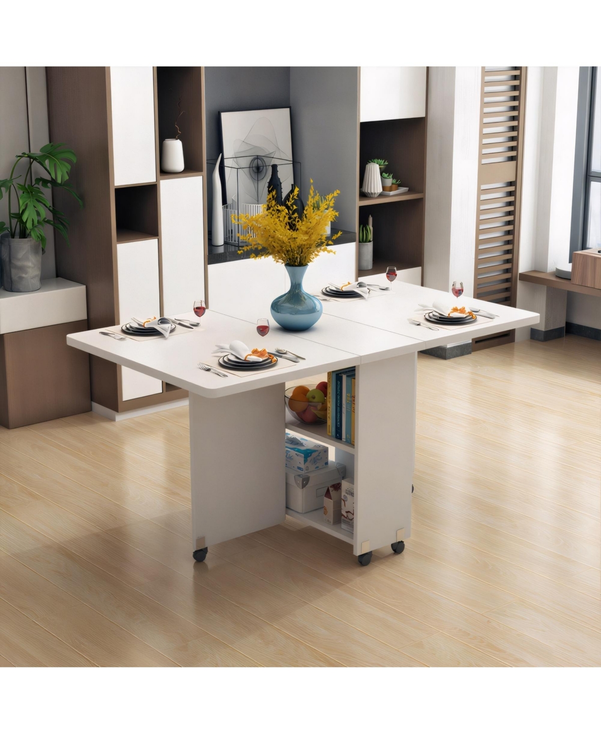 Click here for Rainsken Folding Dining Table  Drop Leaf Table wit... prices