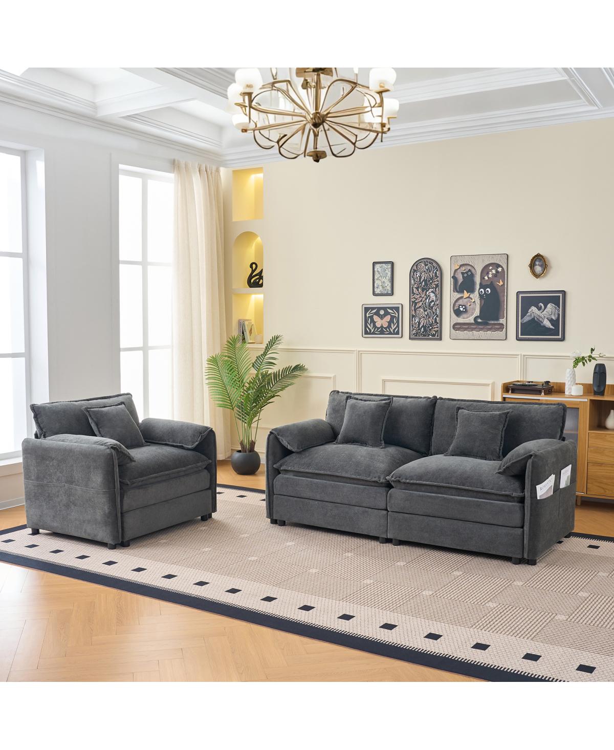 Click here for Streamdale Furniture Deep Seat Luxury 2 Piece Love... prices