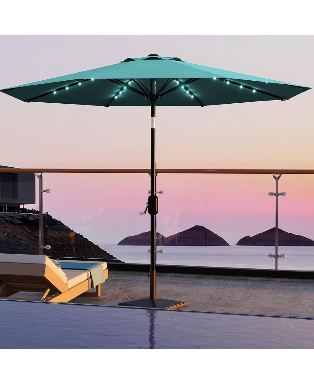 Click here for gaomon 10 Ft Outdoor Table Patio Umbrella  Waterpr... prices
