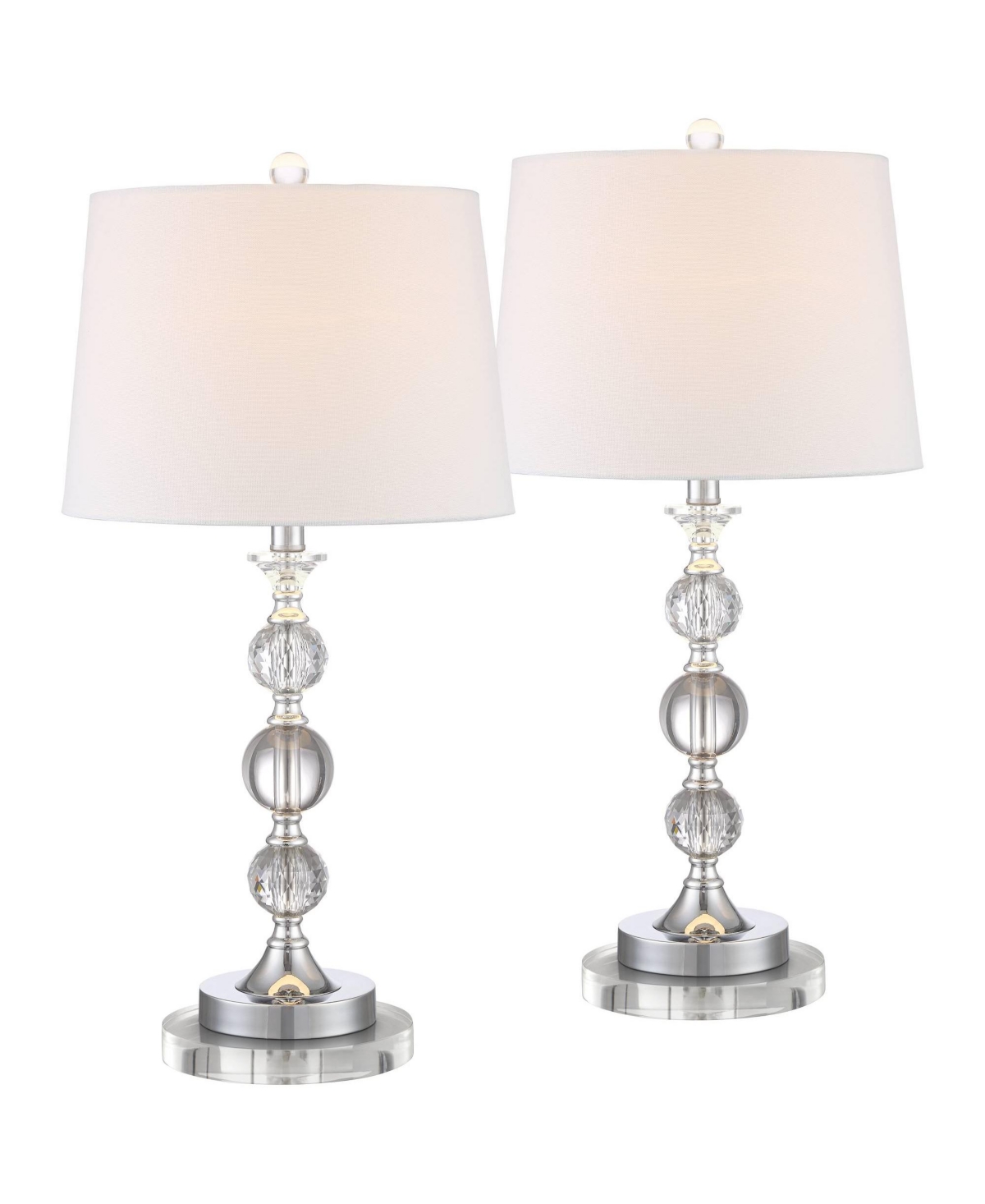 Click here for 360 Lighting Solange Modern Table Lamps Set of 2 w... prices