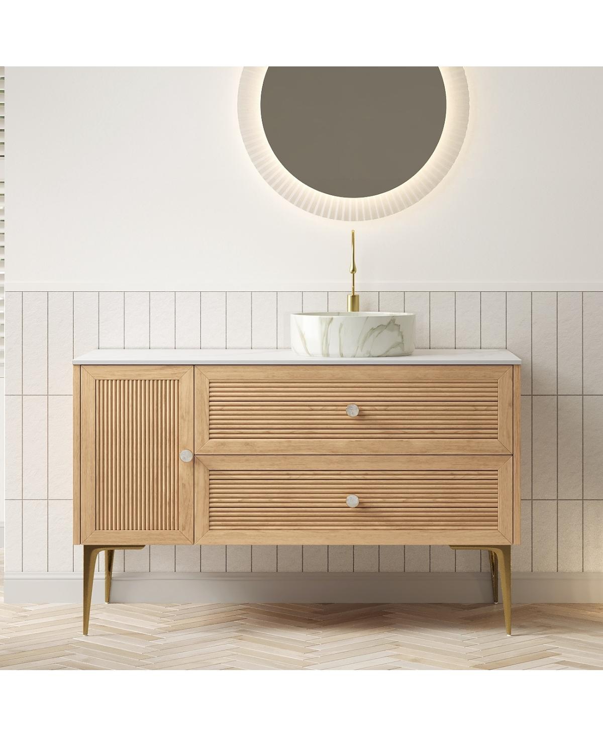 Click here for Sillysis Modern Bathroom Vanity with Round Ceramic... prices