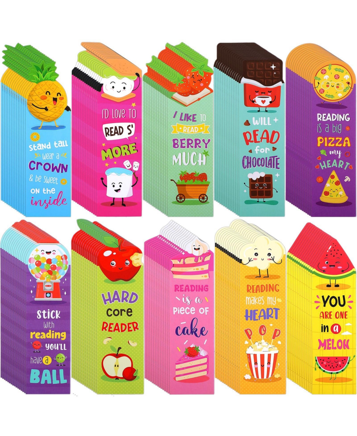 Click here for Gnuadz Scratch Sniff Scented Bookmarks Fruit Food... prices