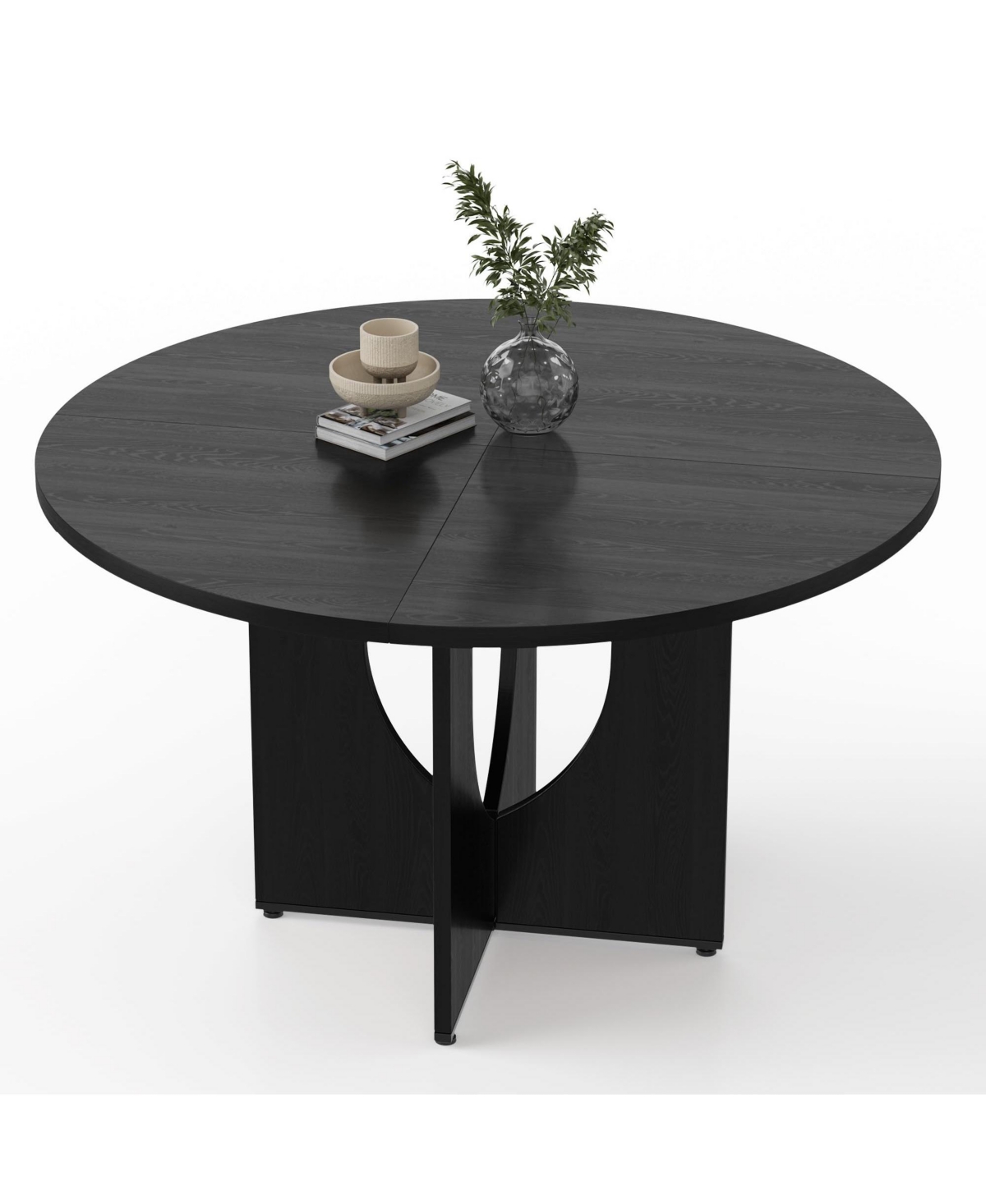 Click here for homfan 47 Inch Round Dining Table for 4-6  Modern... prices