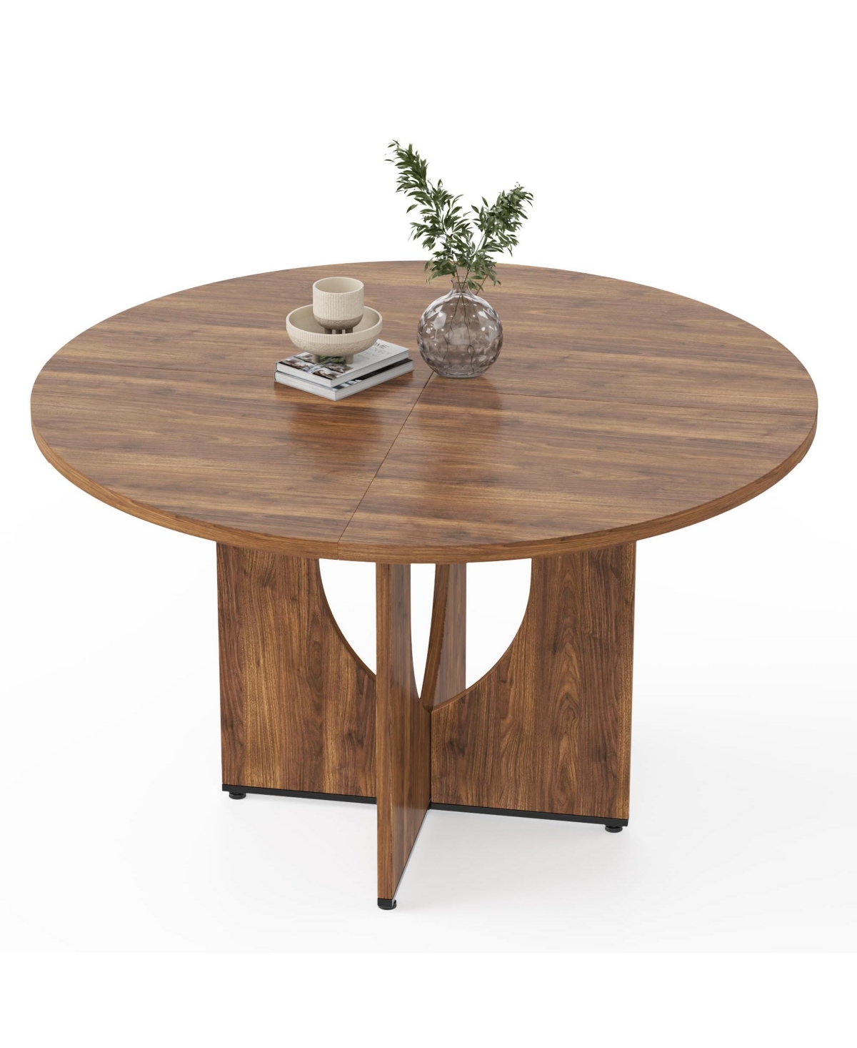 Click here for homfan 47 Inch Round Dining Table for 4-6  Modern... prices