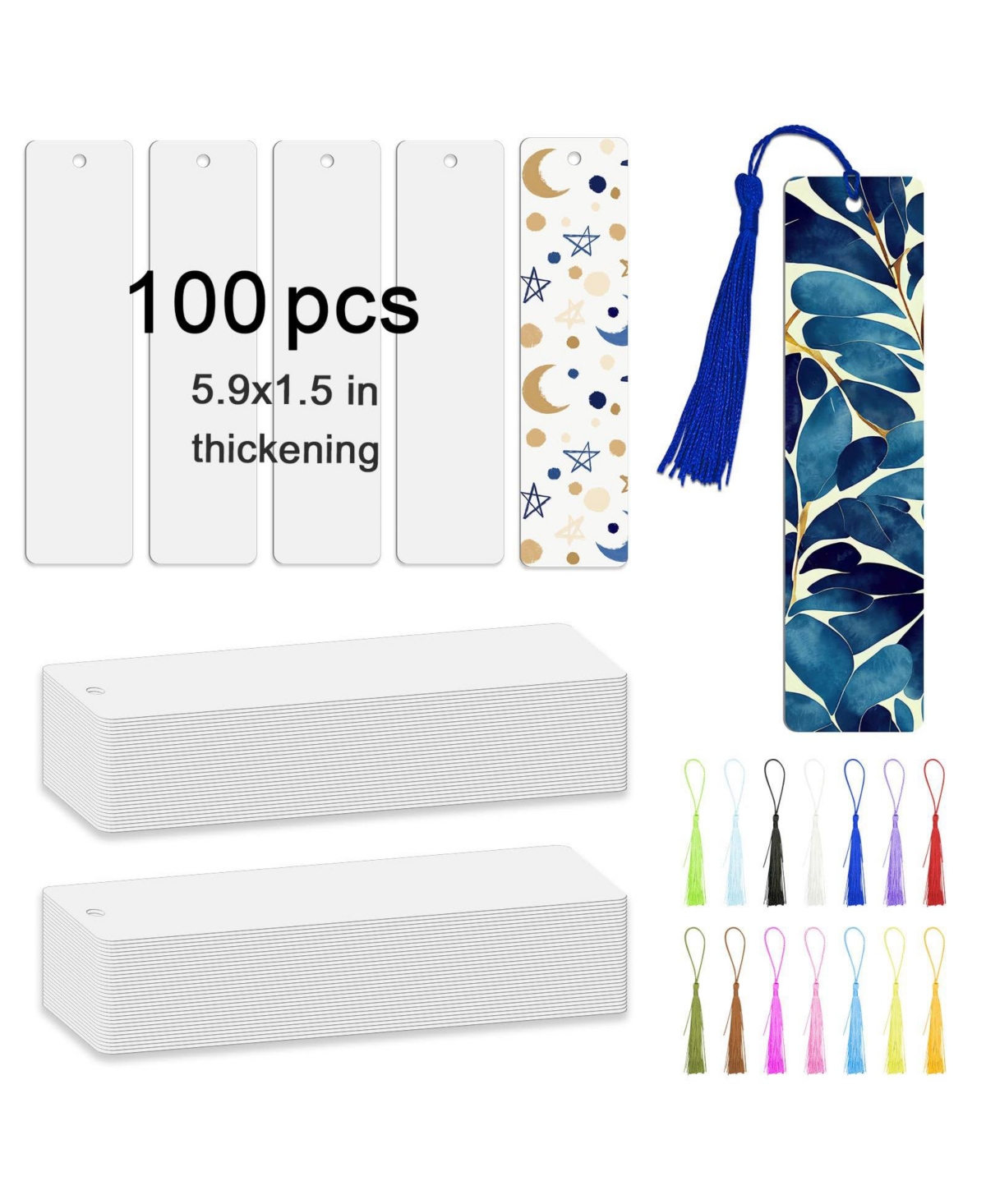 Click here for Gnuadz Sublimation Aluminum Metal Bookmarks Diy Ta... prices