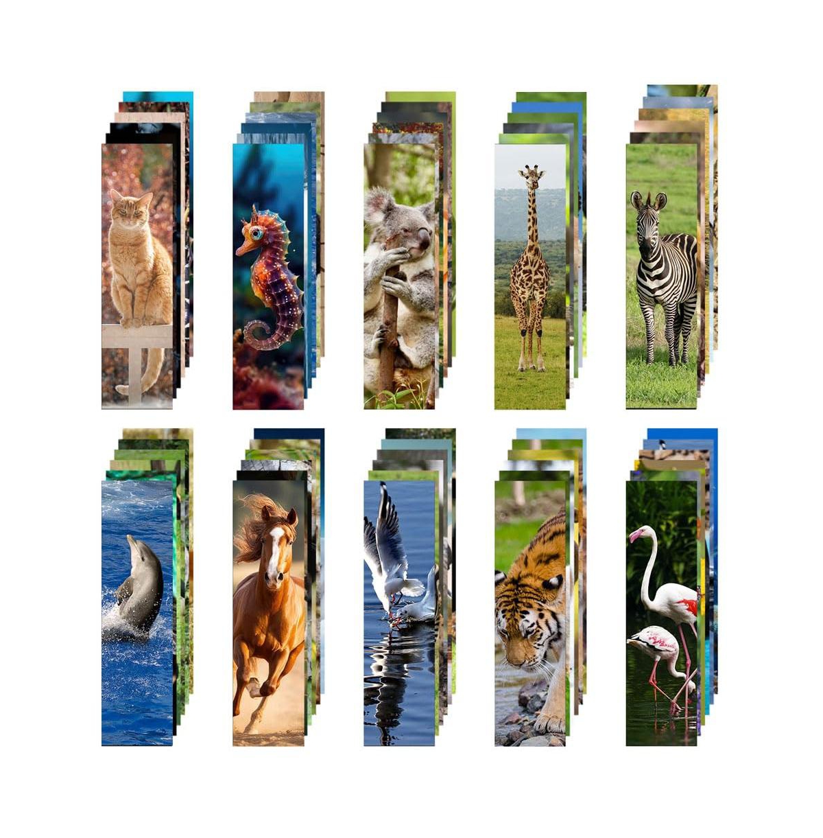 Click here for Gnuadz Animal Bookmarks 60 Designs Reading Lovers... prices