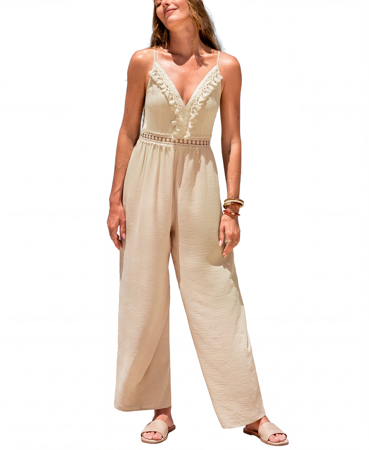 Click here for Cupshe Womens About Time Jumpsuit - Black prices